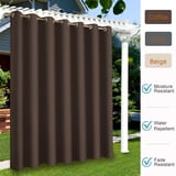 CJC Outdoor Curtains, Sunscreen Blackout Curtains, Thermal Insulated ...