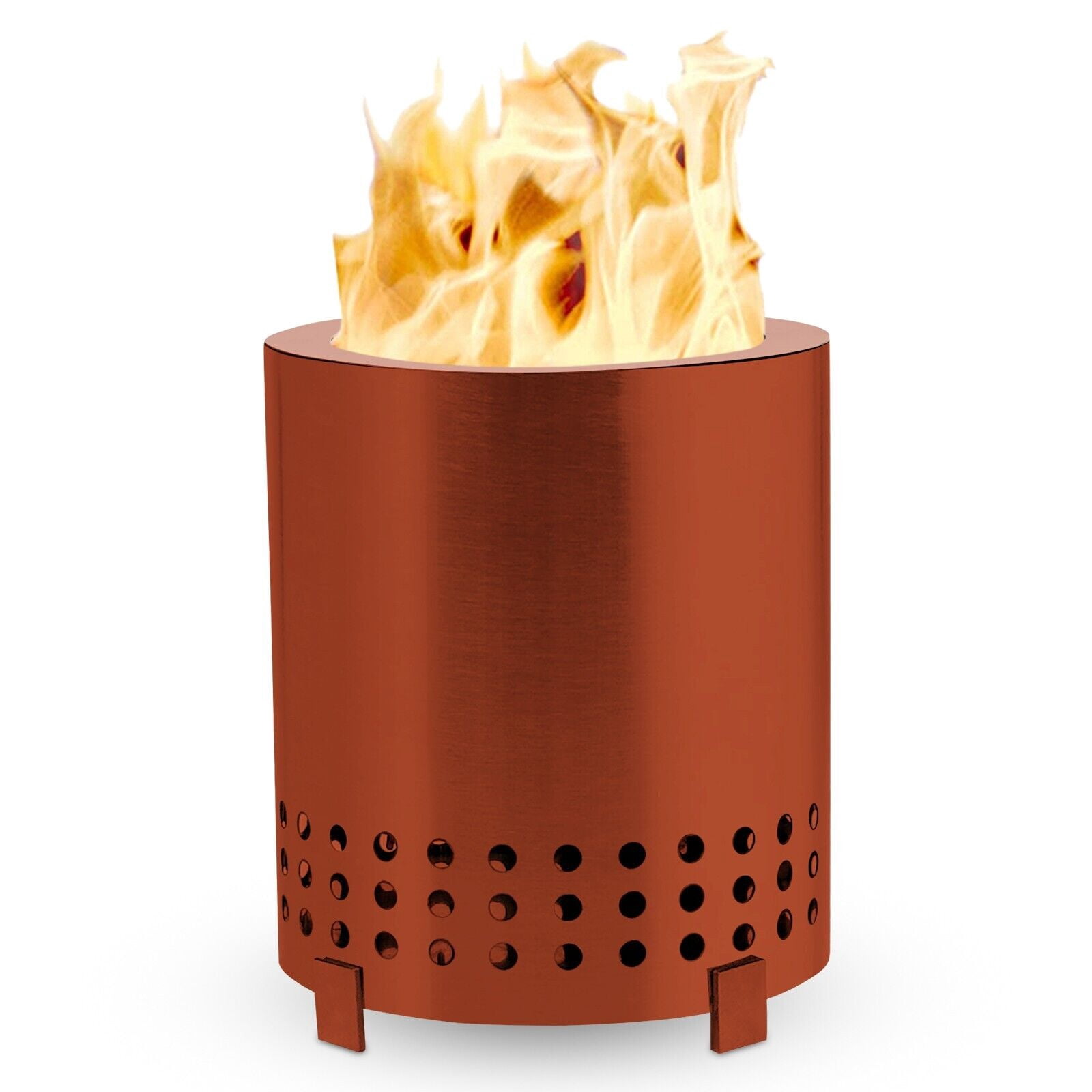 CJC Outdoor Stove Mesa Tabletop Fire Pit Wood Burning Mini Fire Winter ...