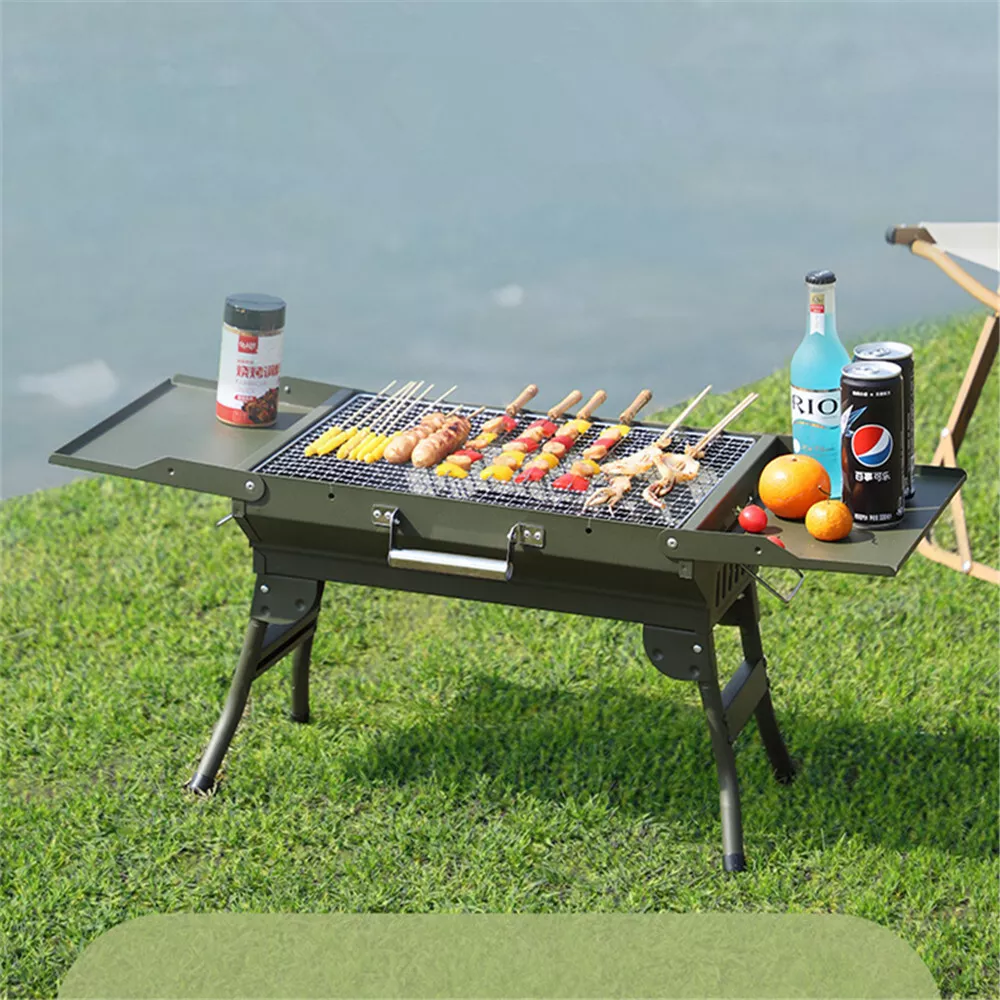 CJC Portable Charcoal Foldable Grill Small Grills Outdoor Cooking ...