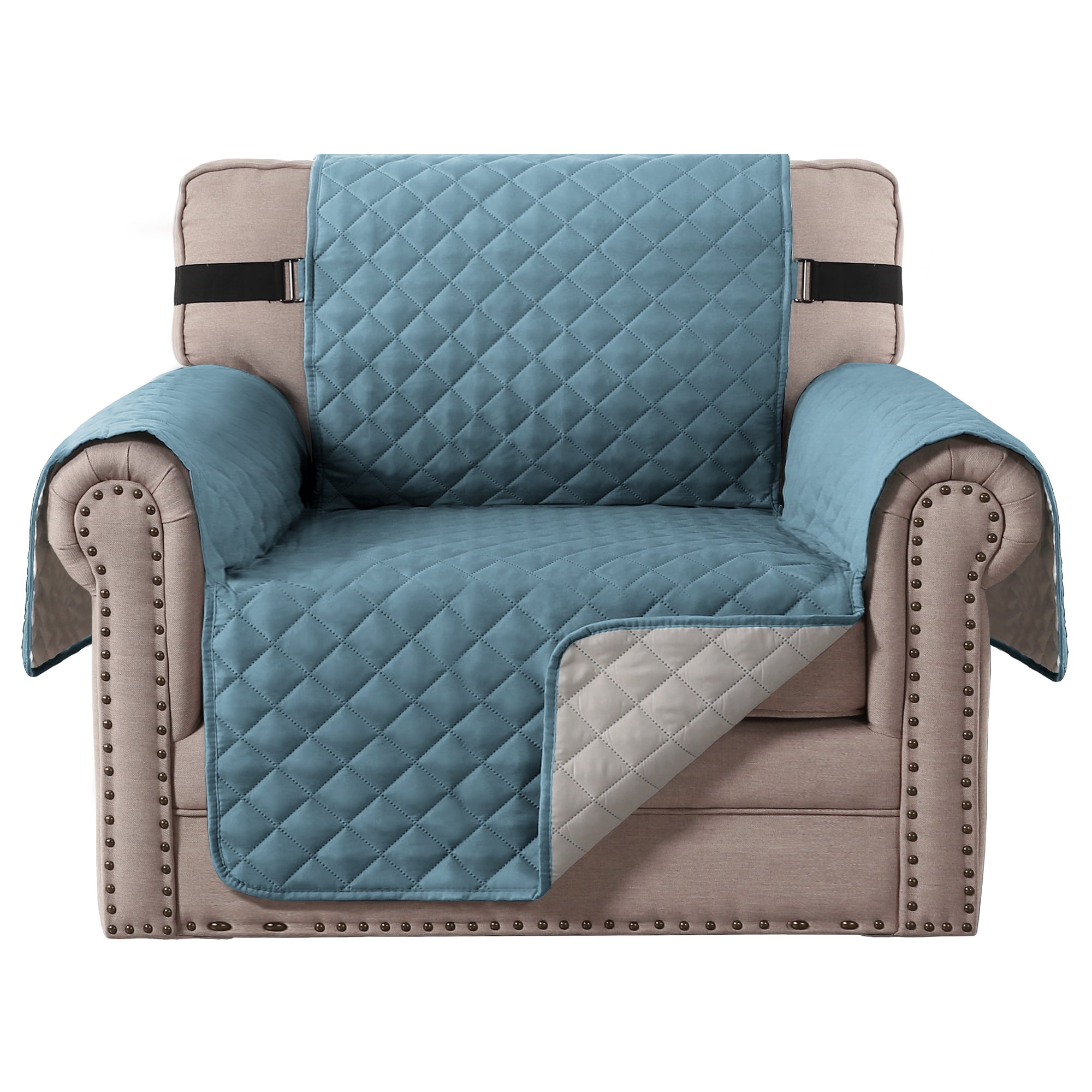 CJC Sofa Slipcover Reversible Couch Cover, Waterproof Tear Resistant ...