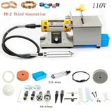 CJC TM-2 Mini Multi Purpose Jewelry Rock Polishing Buffer Machine Bench ...