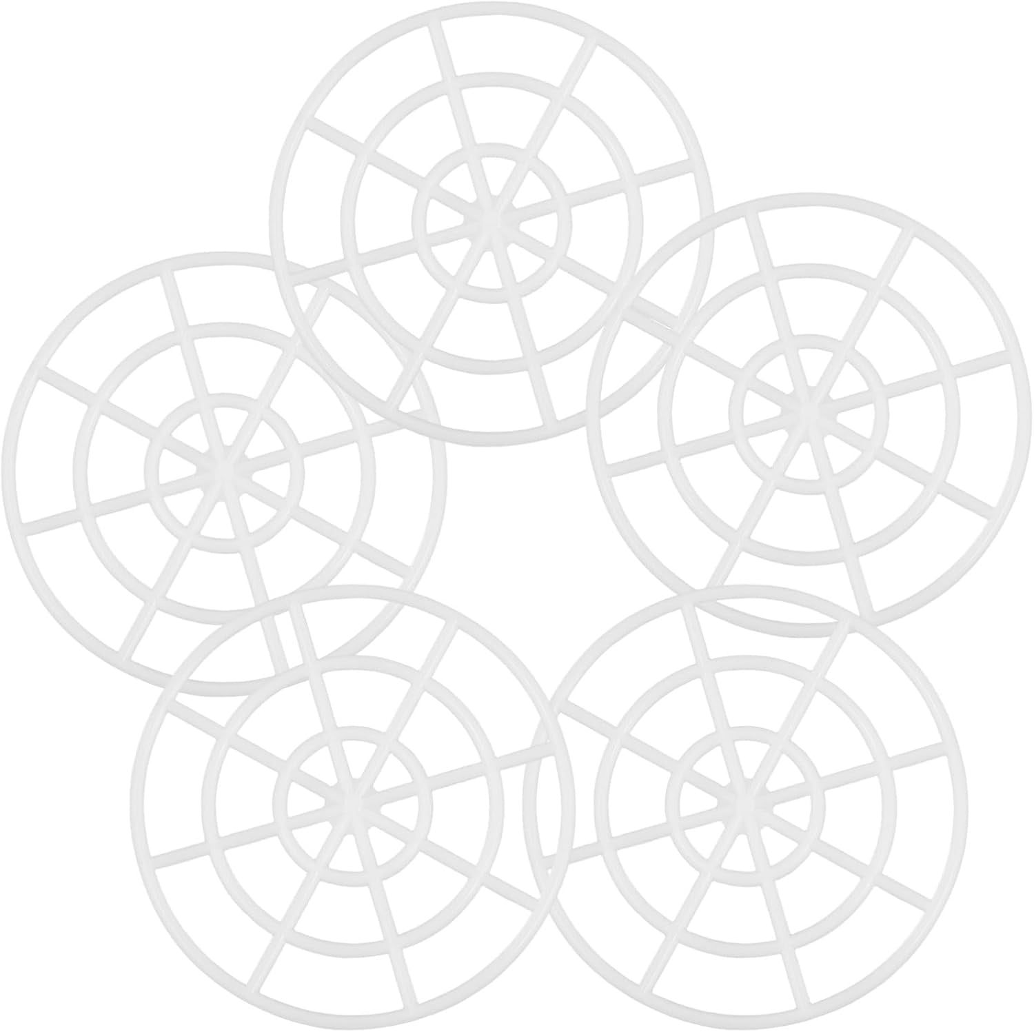 CJD 5pcs Fermenting Jar Mesh Presser Wide Mouth Fermenting Jar Press ...