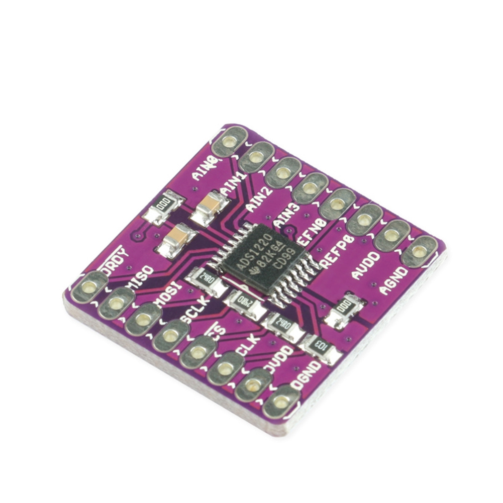 CJMCU-1220 ADS1220 ADC 24 Bit A/D Converter Module I2C Low Power - Walmart.com