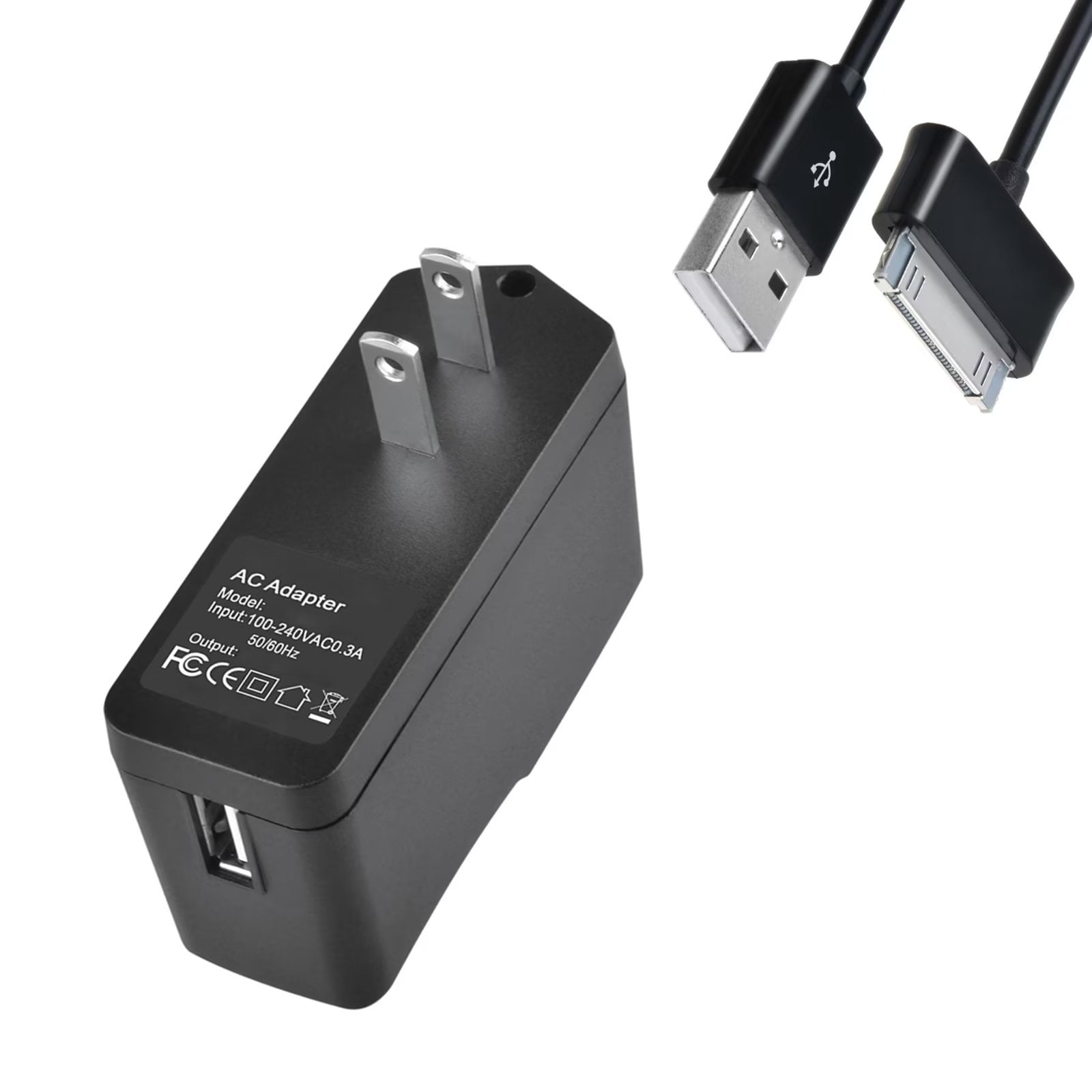 CJP-Geek AC Adapter Compatible for Galaxy Tab 2 10.1 GT-P5113 P5100 ...