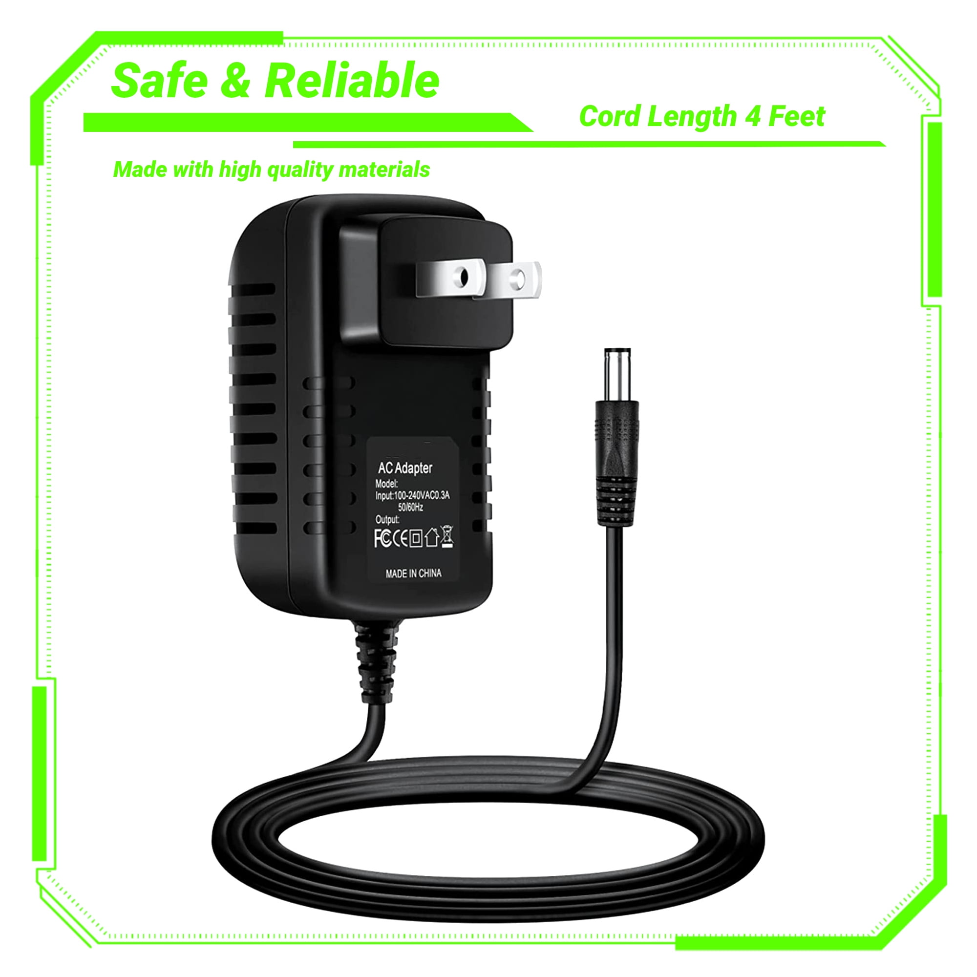 CJP-Geek AC-DC Adapter Charger Compatible for MFJ MFJ-1316 12VDC Power ... CJP-Geek AC-DC Adapter Charger Compatible for MFJ MFJ-1316 12VDC Power ...