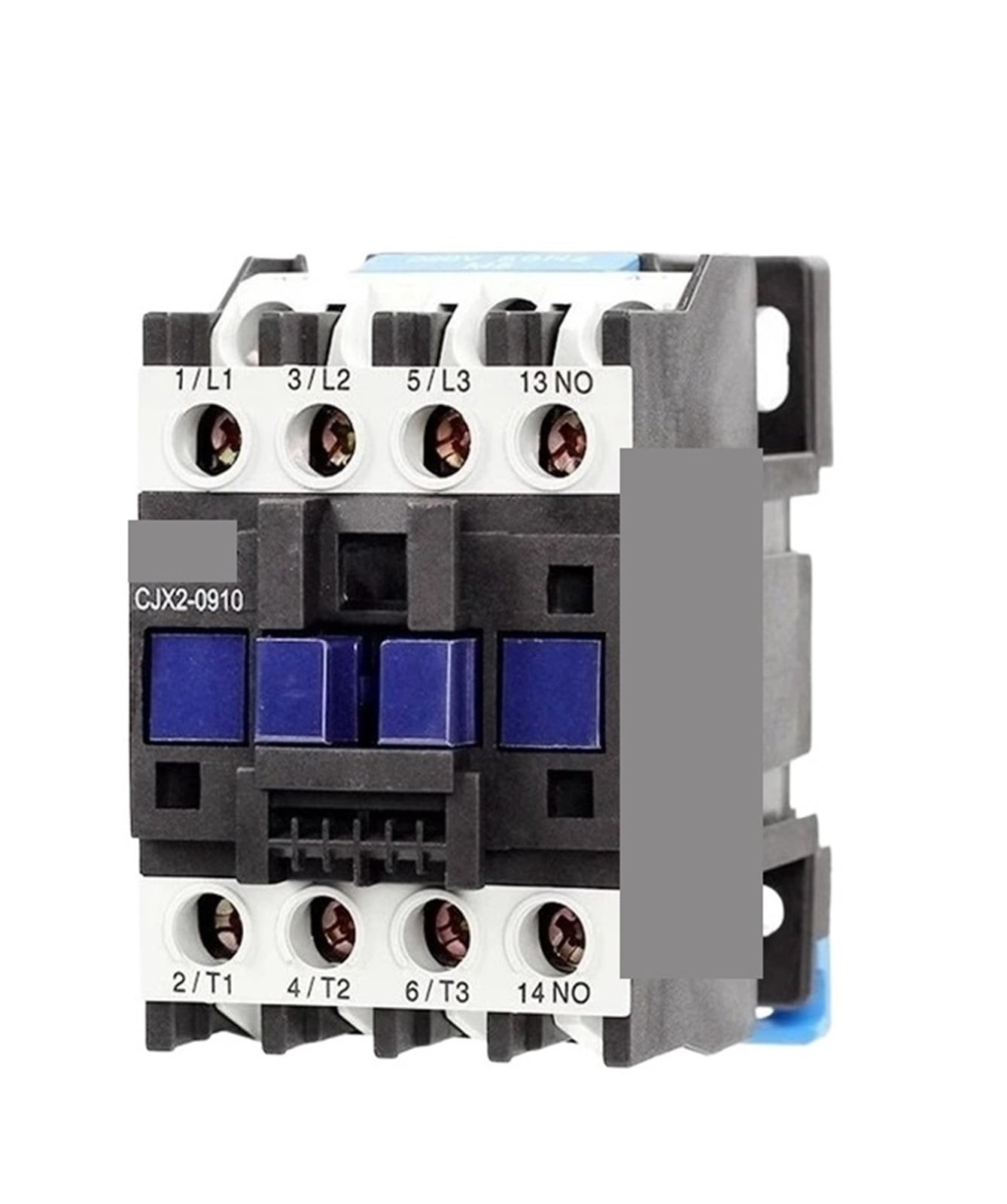CJX2-0910 1NO CJX2-0901 1NC Din Rail Magnetic AC Contactor 9A Coil ...
