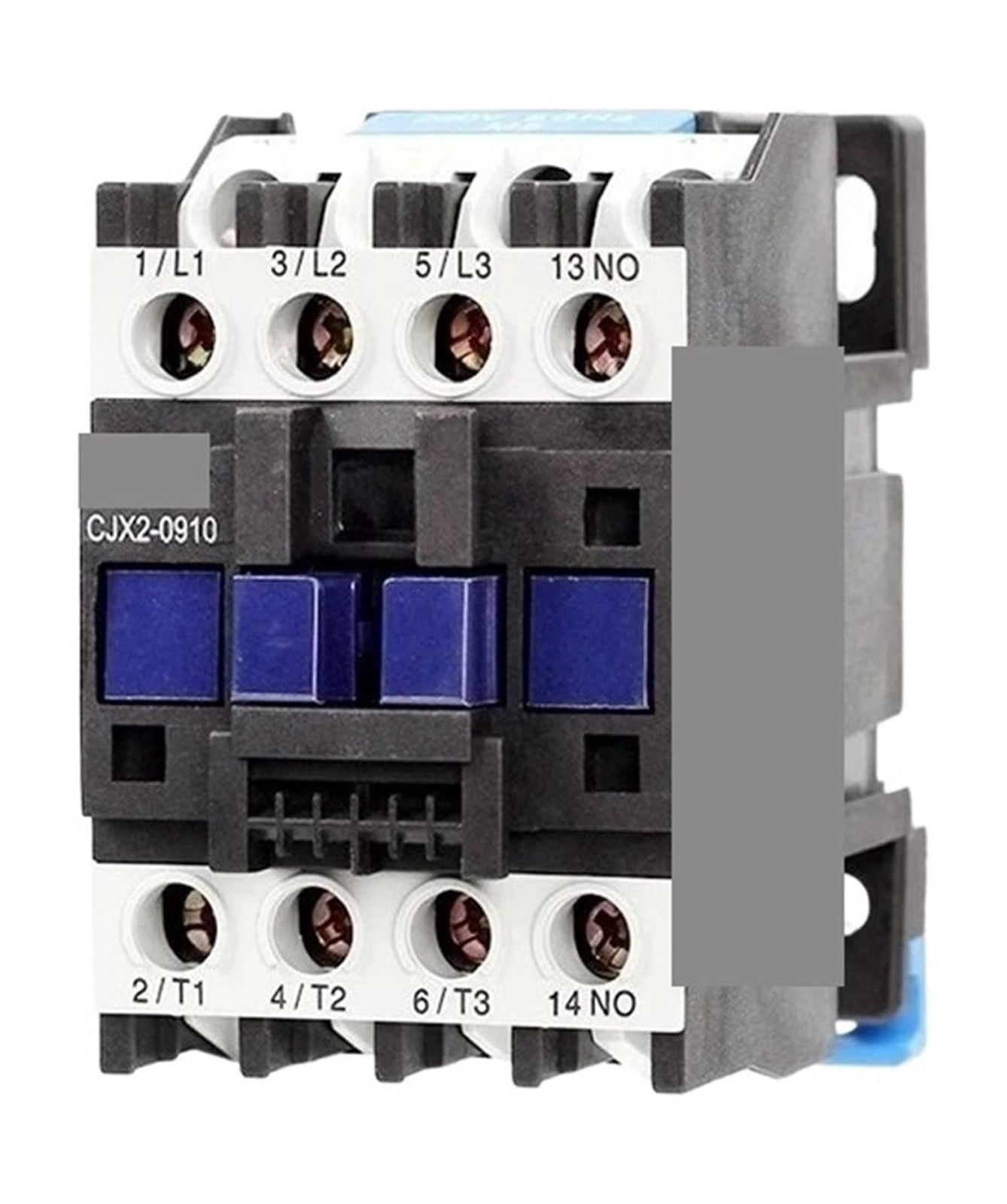CJX2-0910 1NO CJX2-0901 1NC Din Rail Magnetic AC Contactor 9A Coil ...