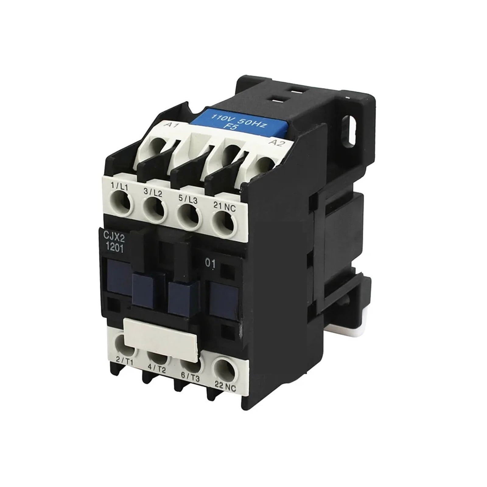 CJX2-1201 12A 3P+NO Magnetic Ac Electric 3 Pole Contactor For Unit 3 Phase Normally Closed ...