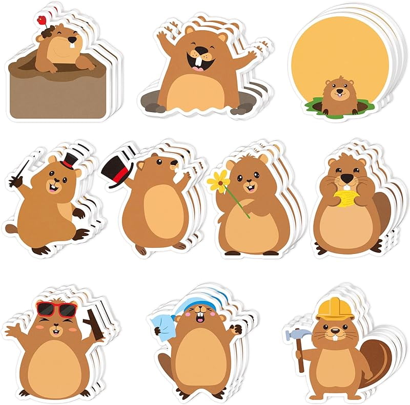 CJiangpo 30Pcs Earth Day Sticky Notes Pads, 600 Sheets Colorful Earth ...