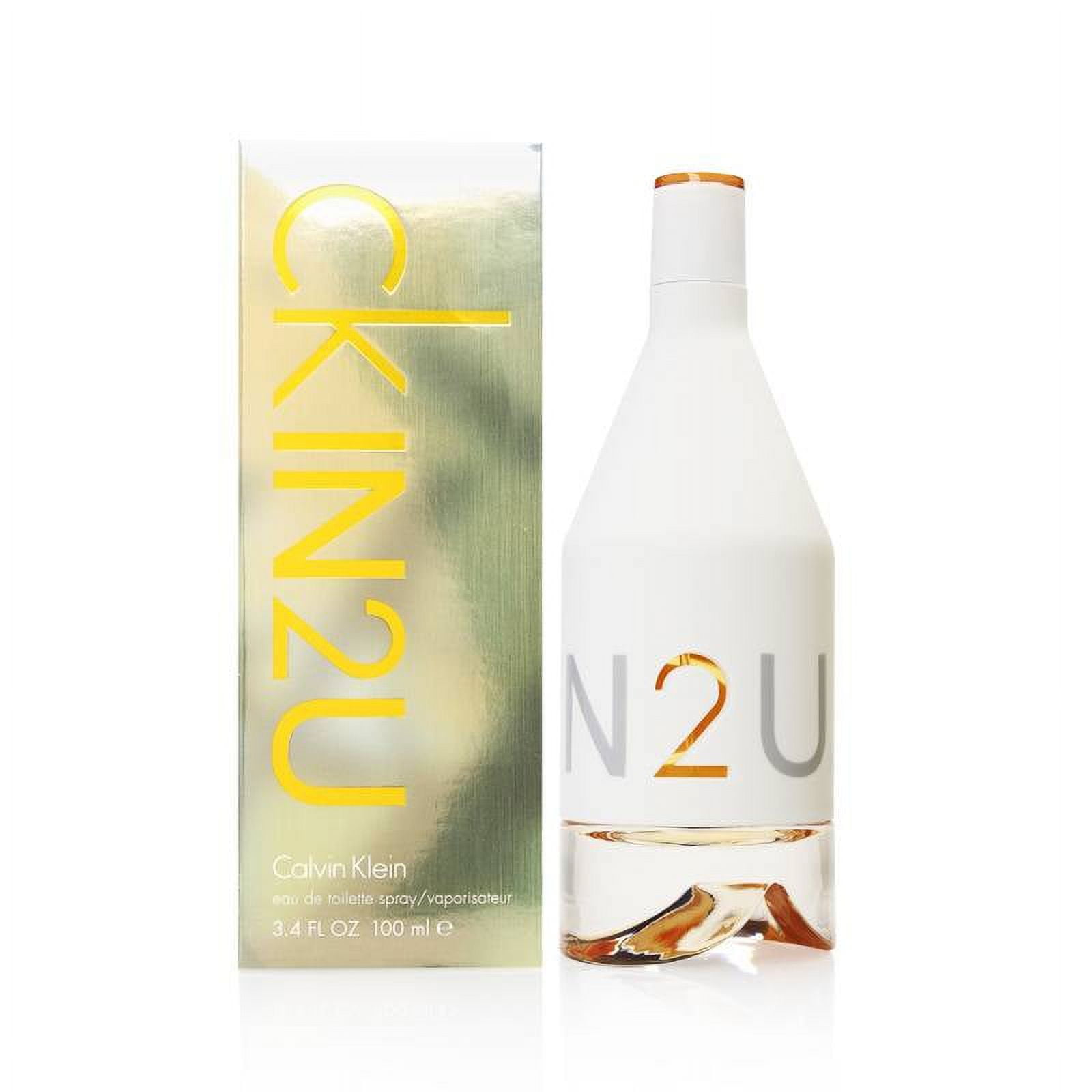 Calvin Klein Fragrance, CK IN2U for Her, Floral Amber, 3.4 oz Eau de ...