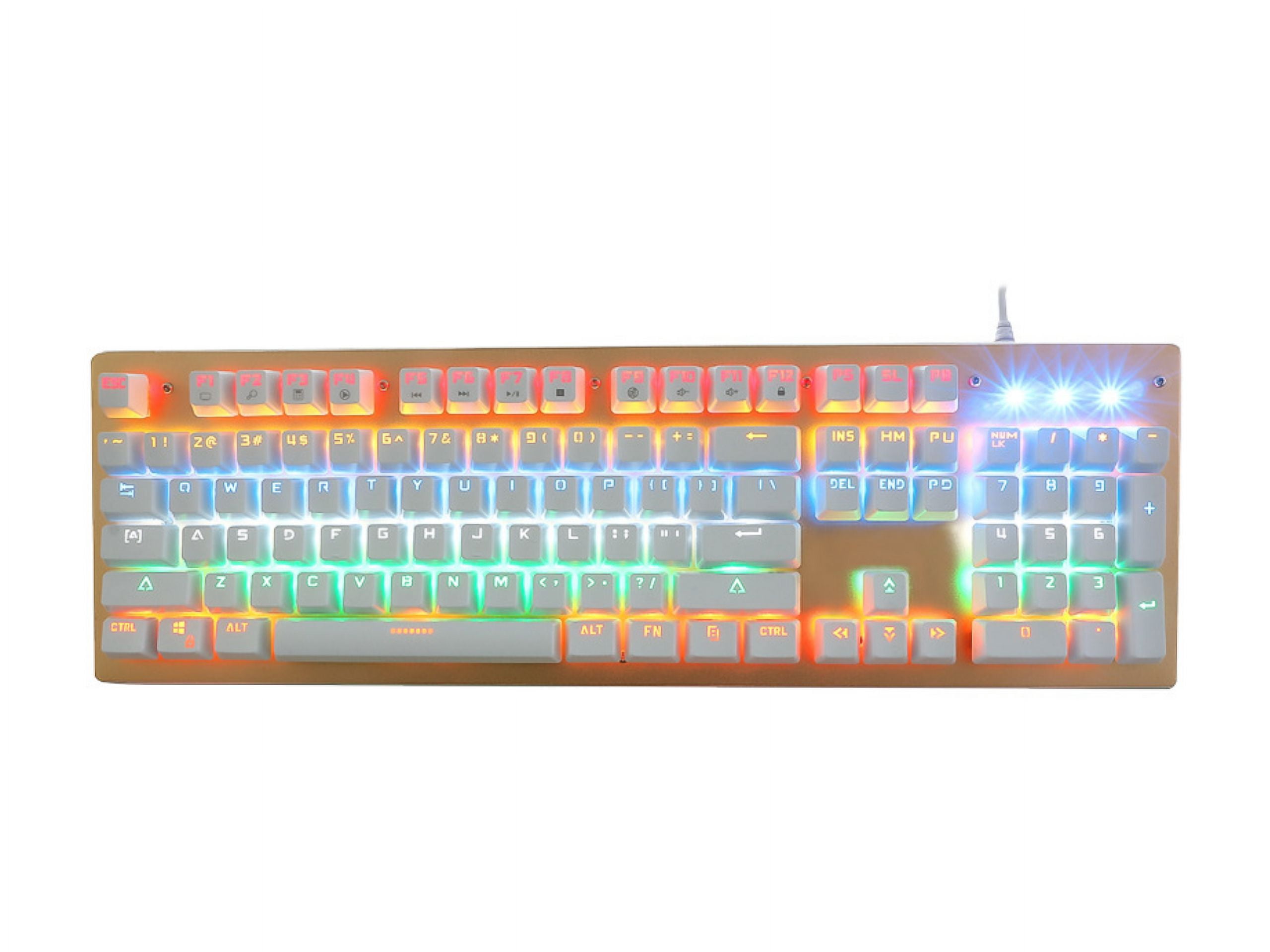 CK Mechanical Keyboard 104-Metal Keys Programmable Mechanical Gaming ...