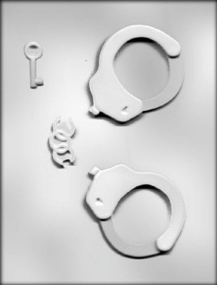 CK Products 3-3/4" 3D Handcuffs Chocolate Mold - Walmart.com