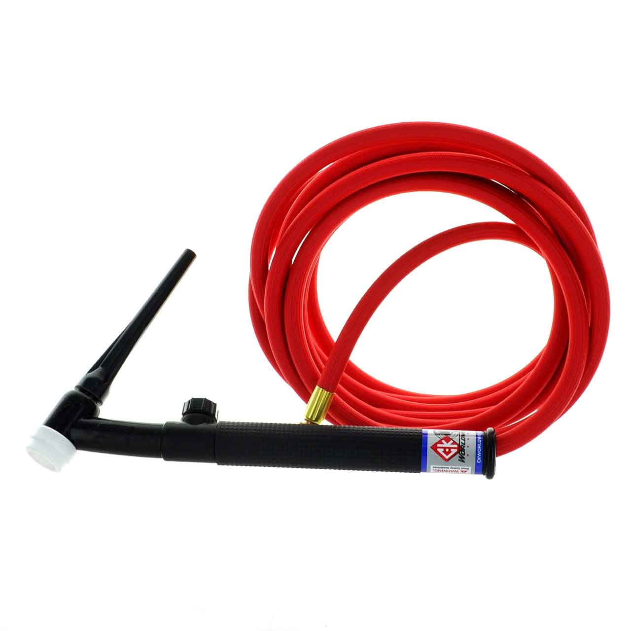 CK Worldwide 17 Series Superflex TIG Torch with Flex Head and Valve ...