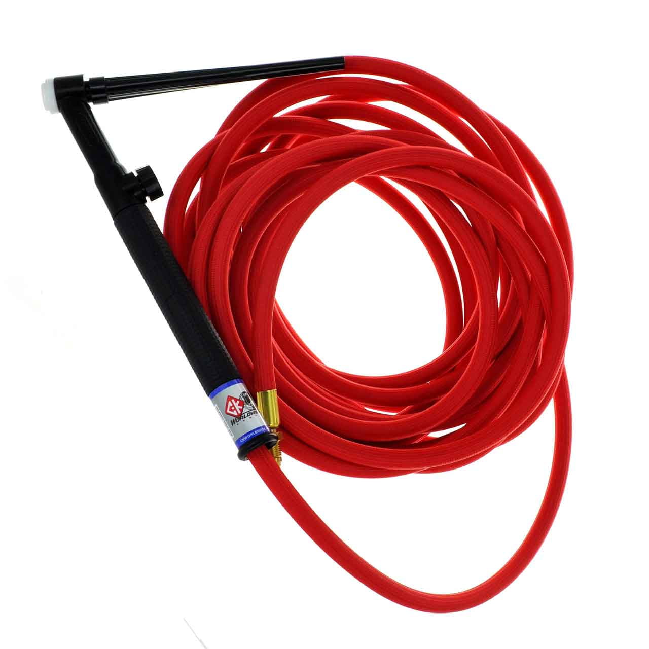 CK Worldwide 9 Series Superflex TIG Torch w/Flex and Valve (CK9V-XX-RSF ...