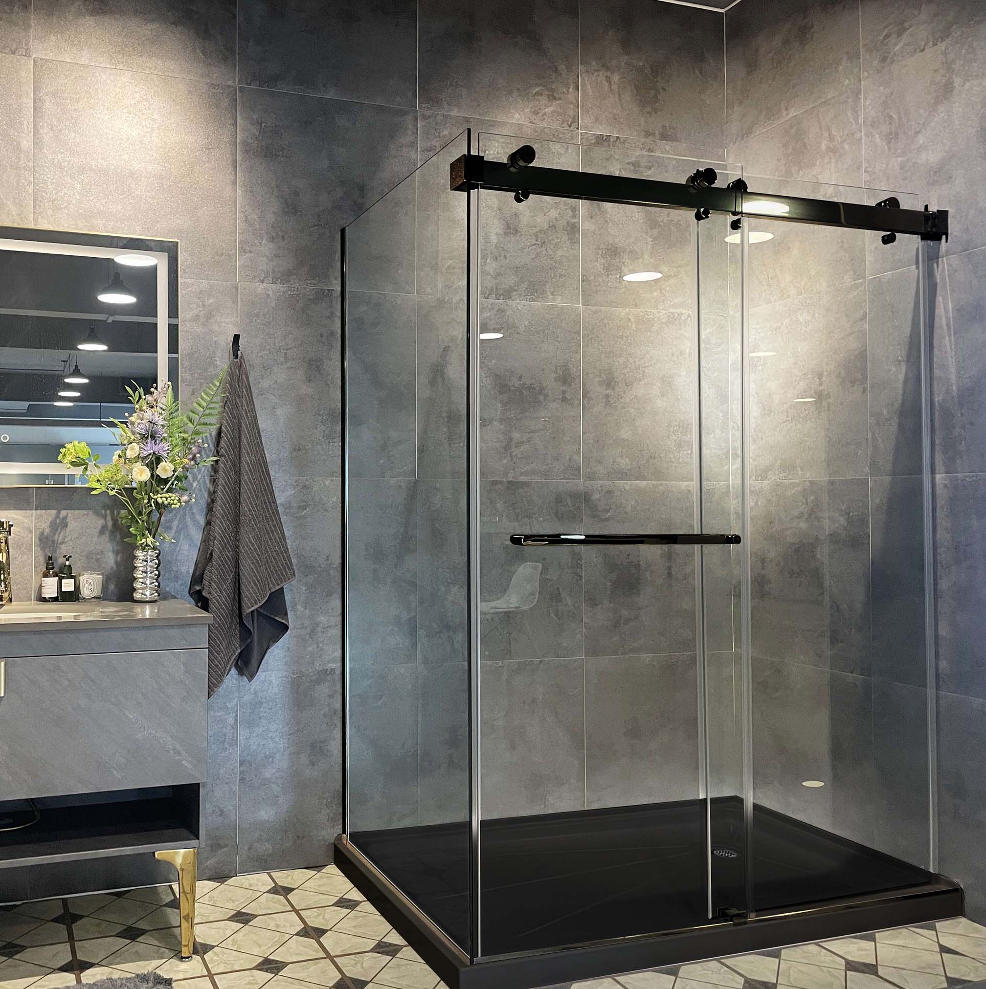 Tile Redi 4242C Redi Base 42" X 42" Square Shower Base - Chrome ...