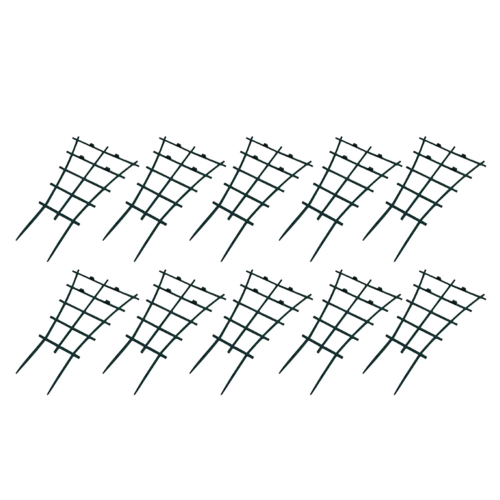 CKCL 5.91” x 9.84” Stackable Green Plastic Trellis - Walmart.com