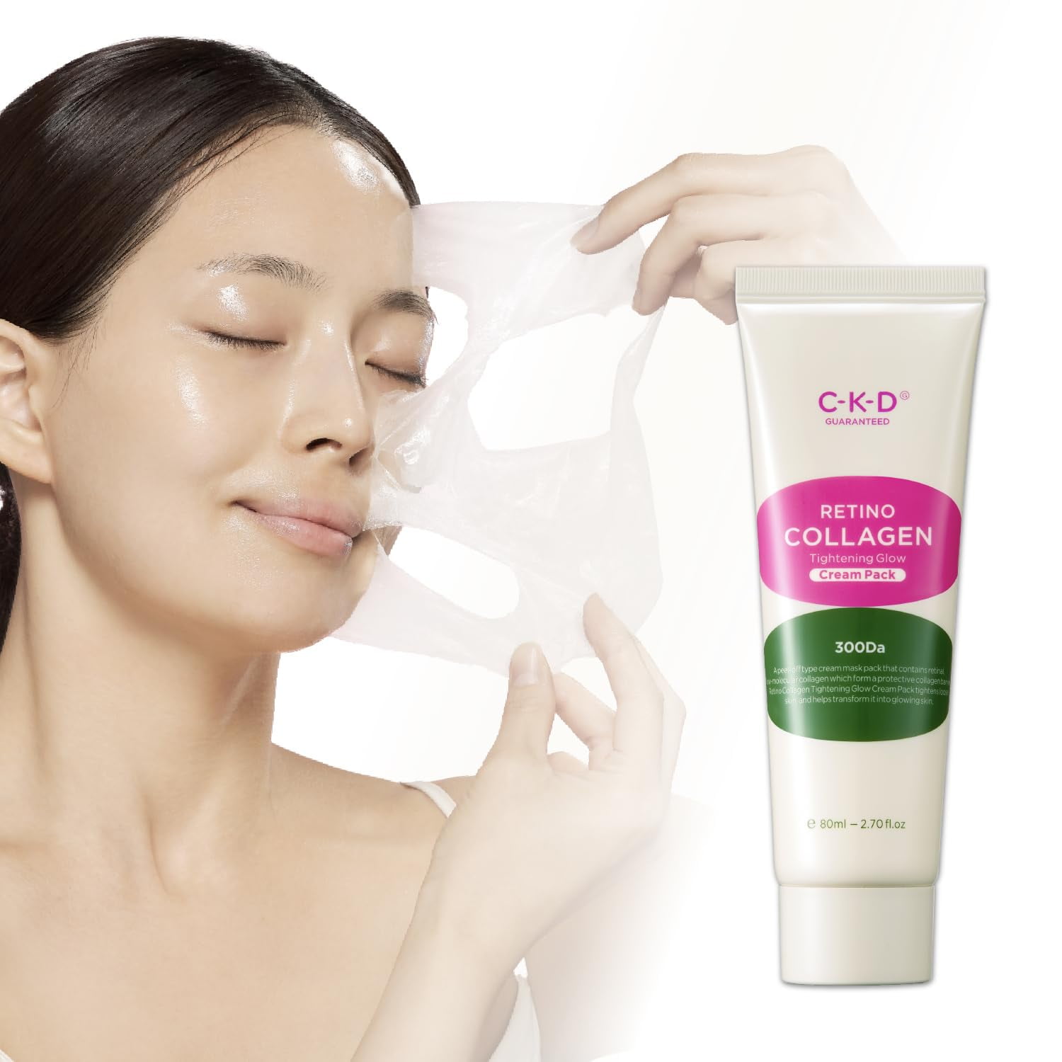 CKD Retino Collagen Peel Off Face Mask - Wrapping Overnight Facial Mask ...