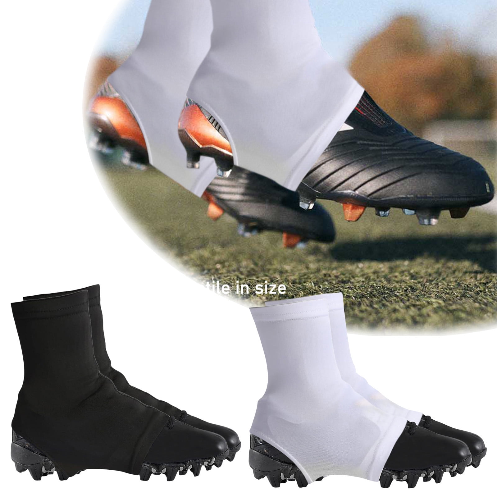 CKDOHAPEL 1 Pair Cleat Cover Spats Football Cleat Cover Football Cleat ...