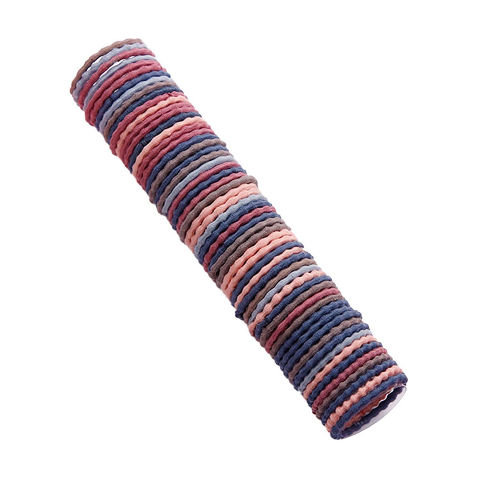 CKDOHAPEL Baby Hair Ties for Girls Multicolor Small Hair Elastics No ...