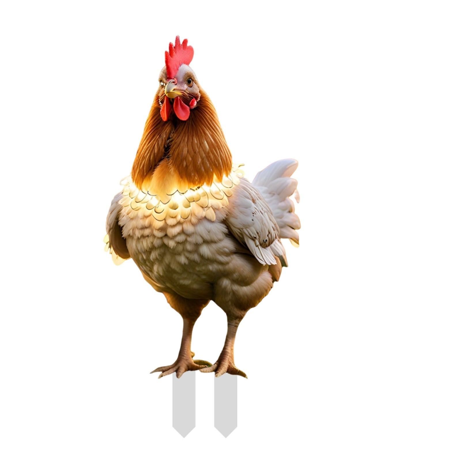 CKDOHAPEL Christmas Animal Outdoor Garden Chicken Ground Plug ...