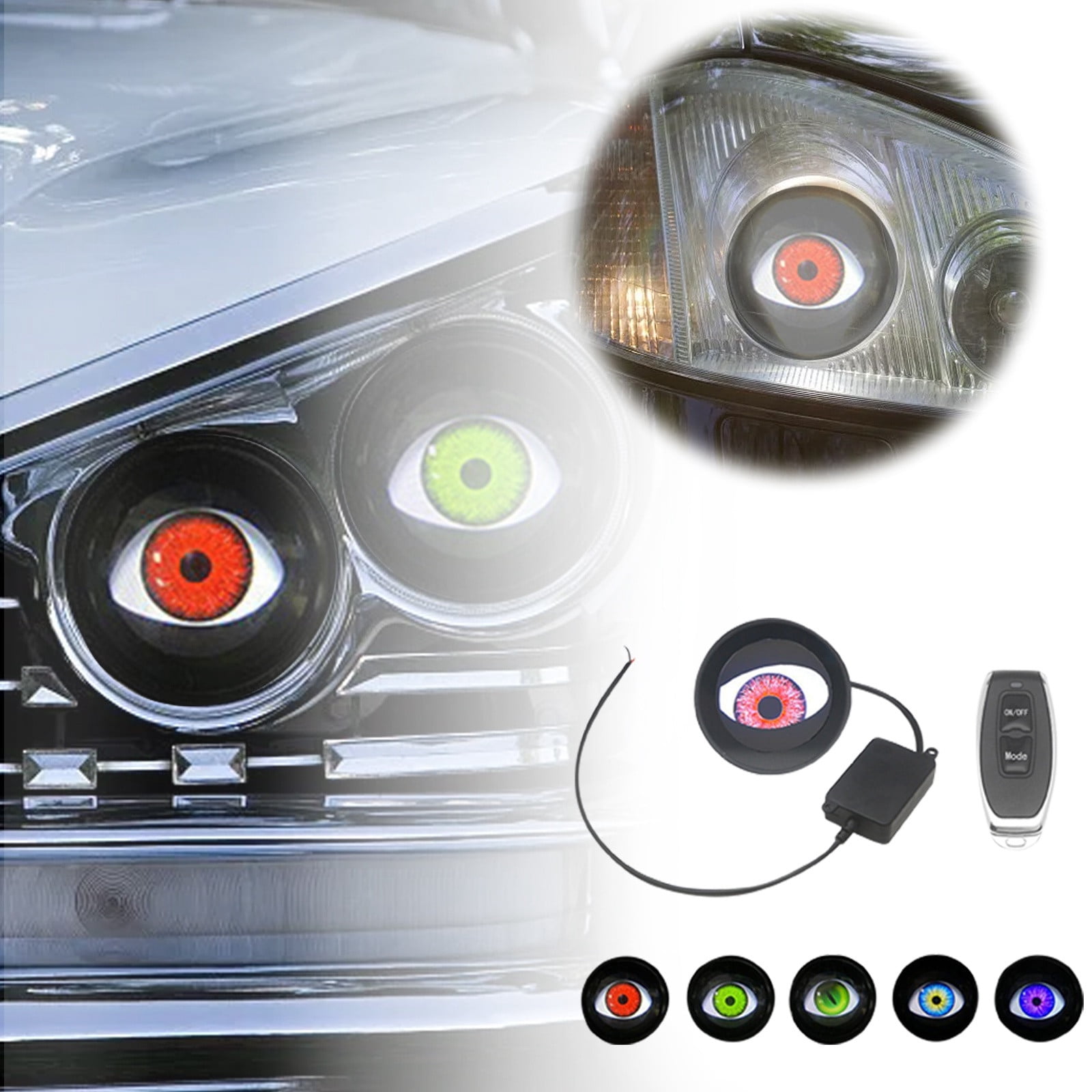 CKDOHAPEL Cool Car Eye Light LED Suitable for Dynamic Large Eye Lights ...