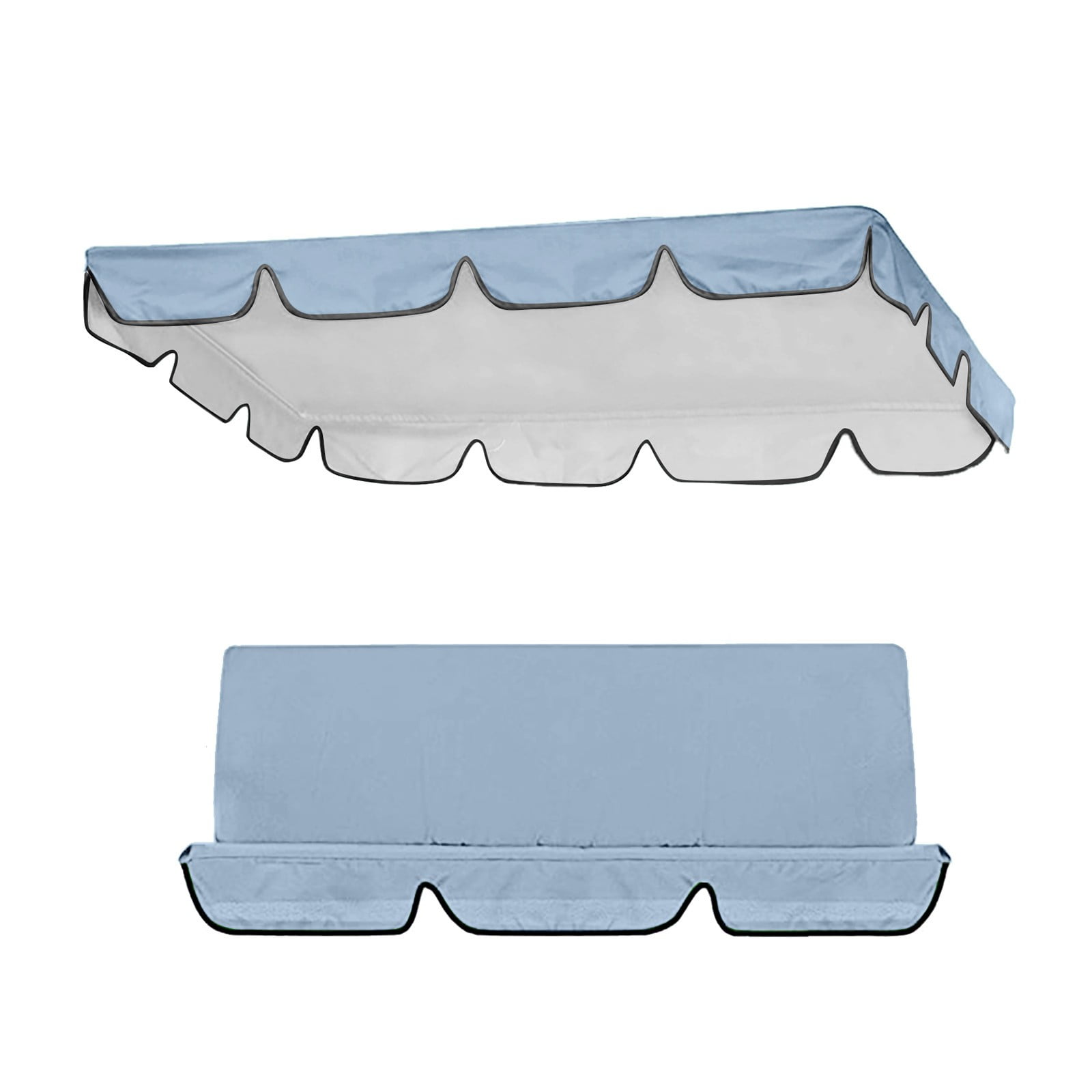 CKDOHAPEL Cover Swing Ceiling Rain Outdoor Cloth Courtyard Awning ...