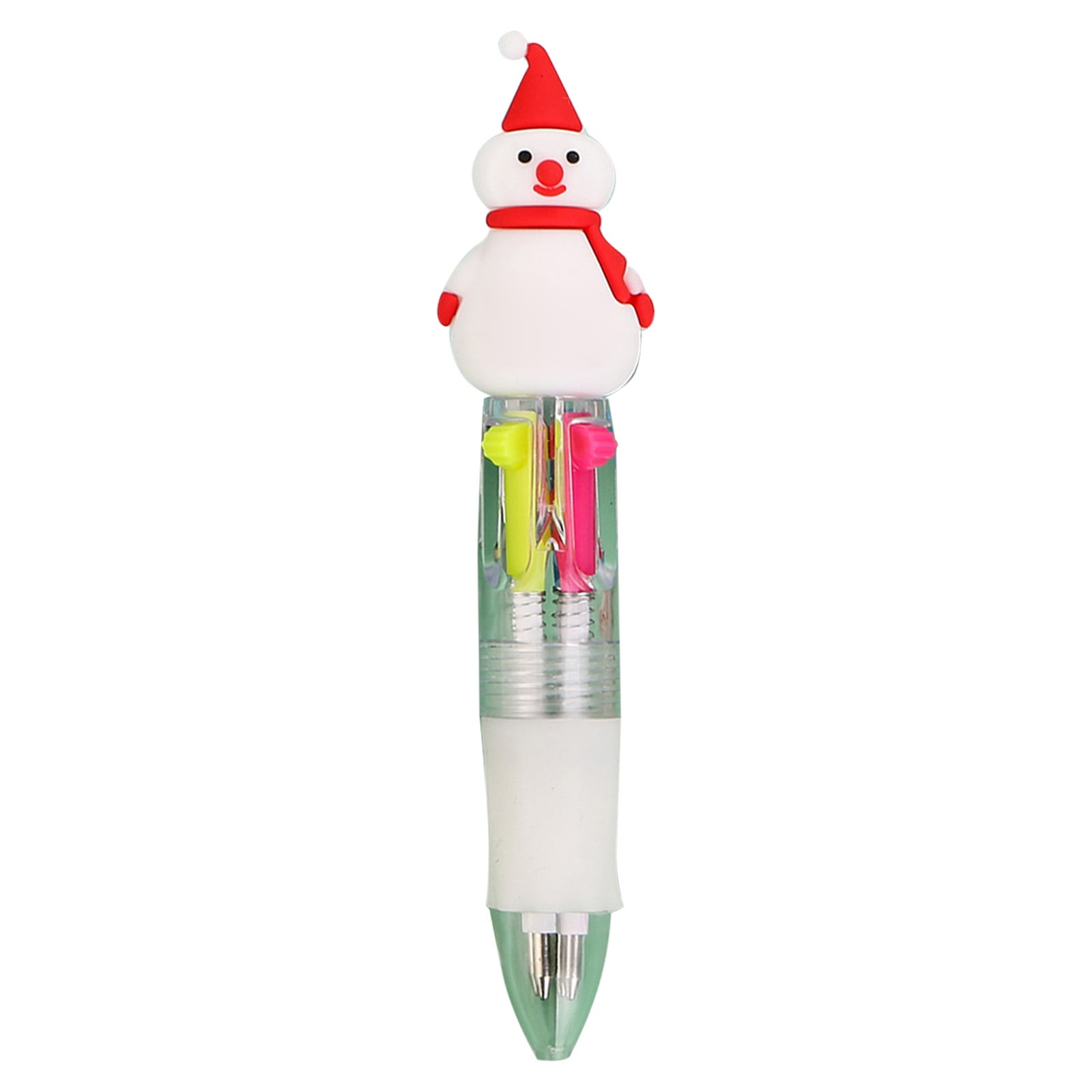 CKDOHAPEL Four Kinds of Christmas Pens Can Replace the Writing Color ...
