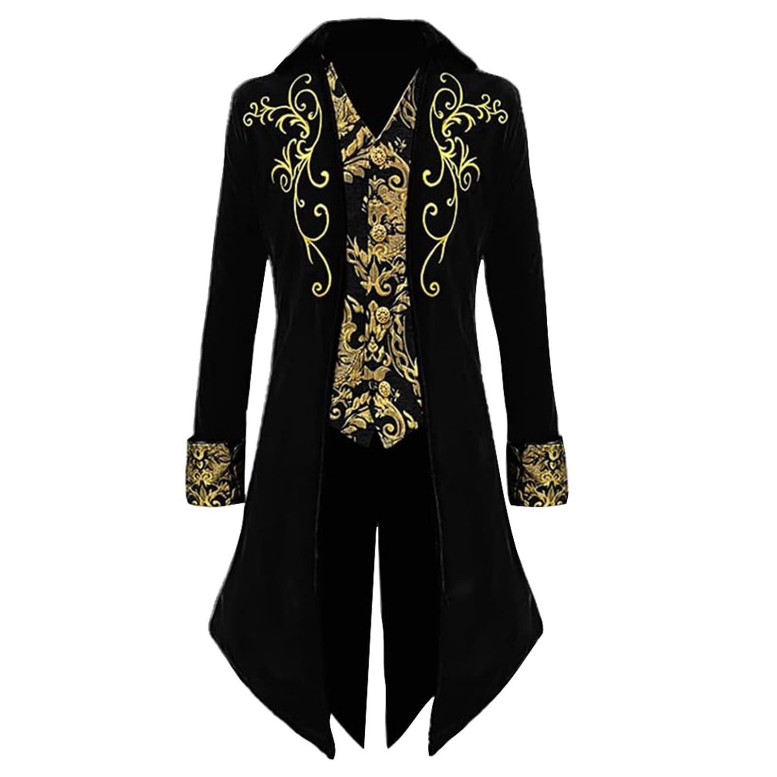 CKDOHAPEL Ladies' Fashion Tailcoat Jacket Gothic Evening Dress Style ...