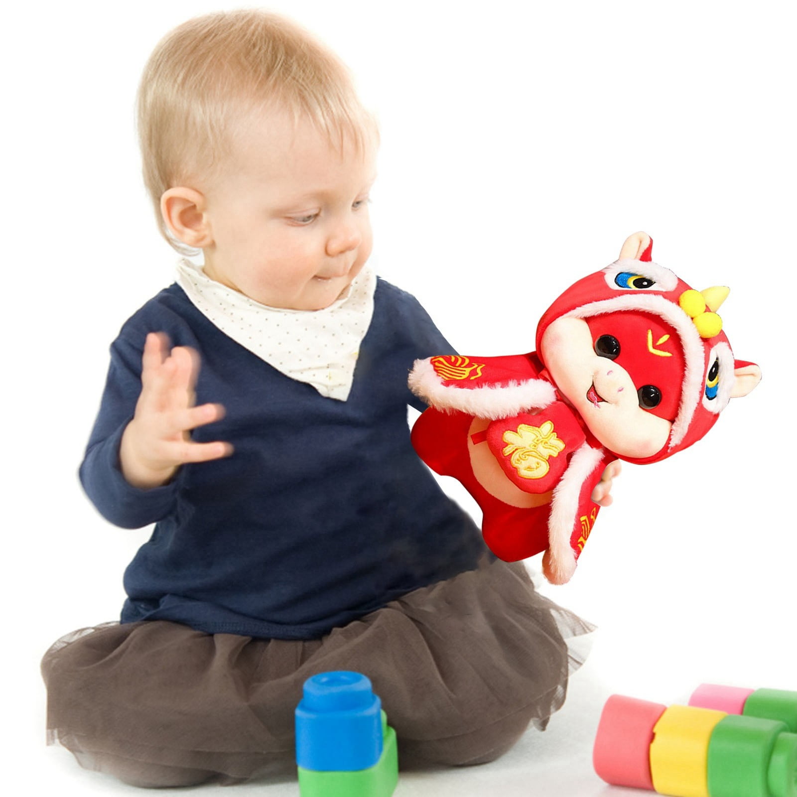 CKDOHAPEL Lucky Zodiac Year: Awakening Toy Doll Spring Festival ...