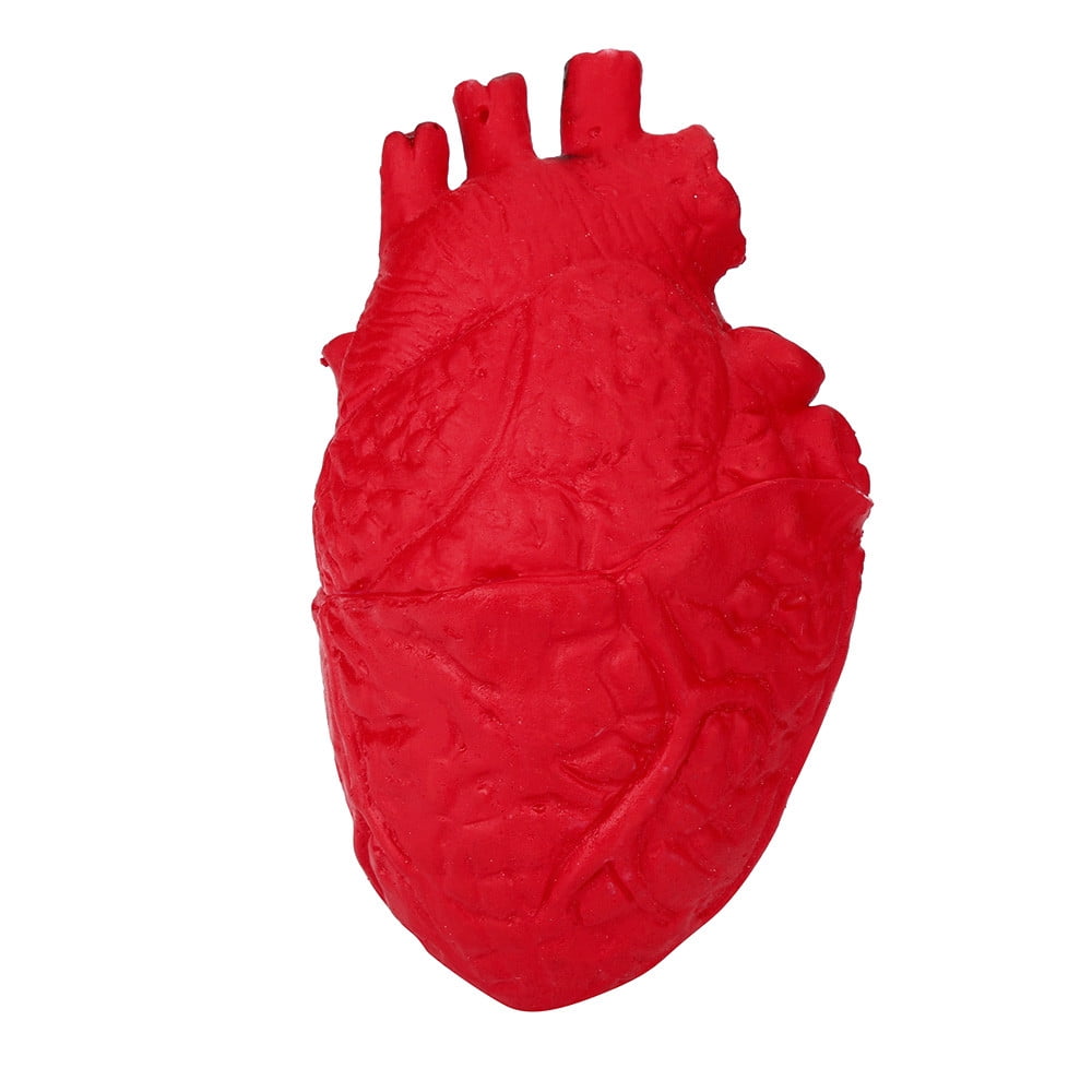 CKDOHAPEL Novelty Silicone Stress Scary Heart Toy Stress Reliever Toy ...