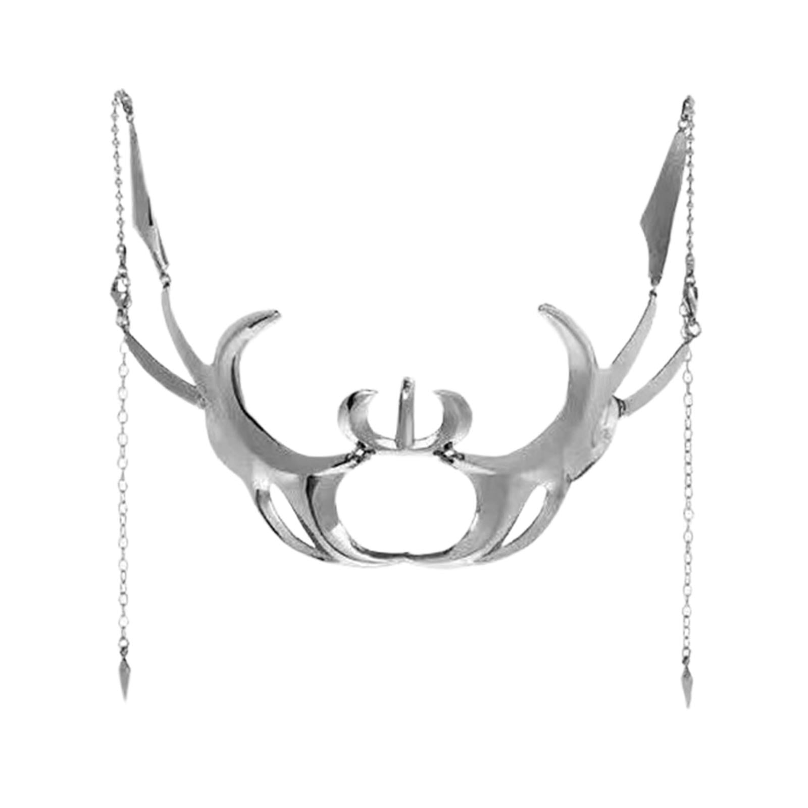 CKDOHAPEL Party Prom Mechanical Alien Design Alien Lip Ring Face ...