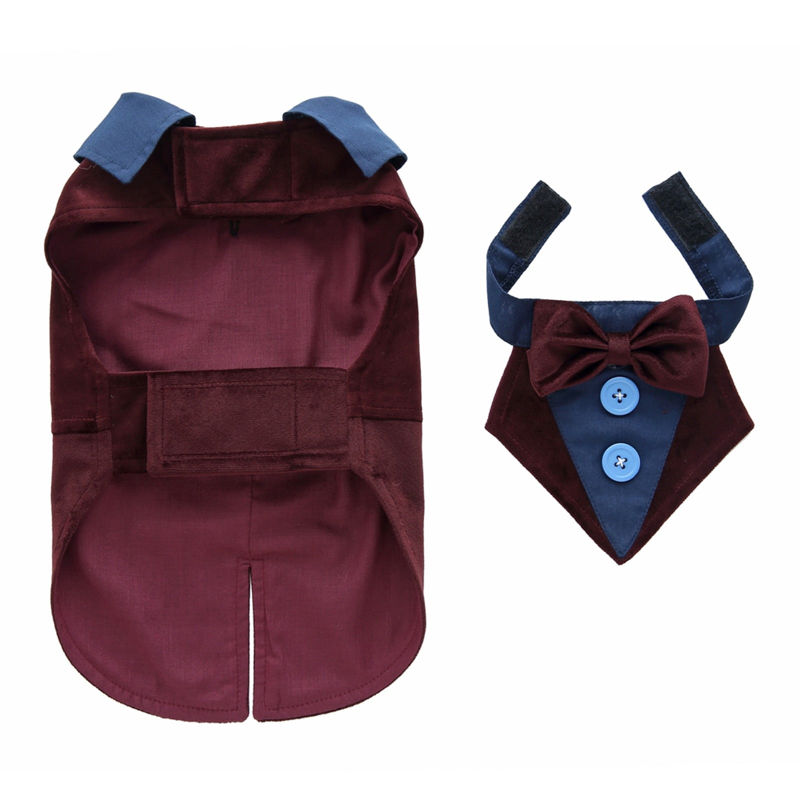 CKDOHAPEL Pet Clothing Dog Dress Tuxedo Pet Clothing Dog Suit Pet ...