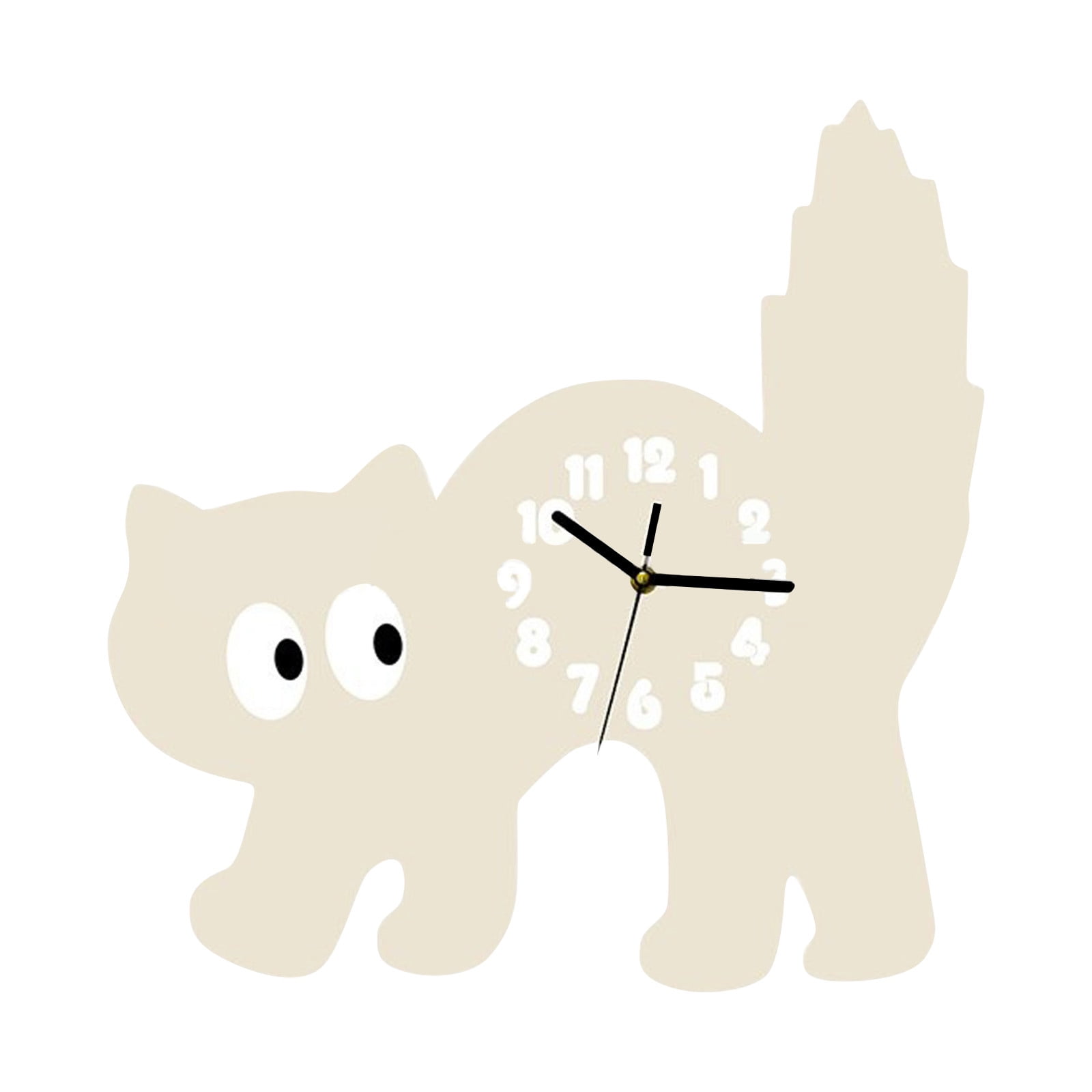 CKDOHAPEL Wall Clock Wall Decoration Easy to Read Quiet Hanging Clock ...