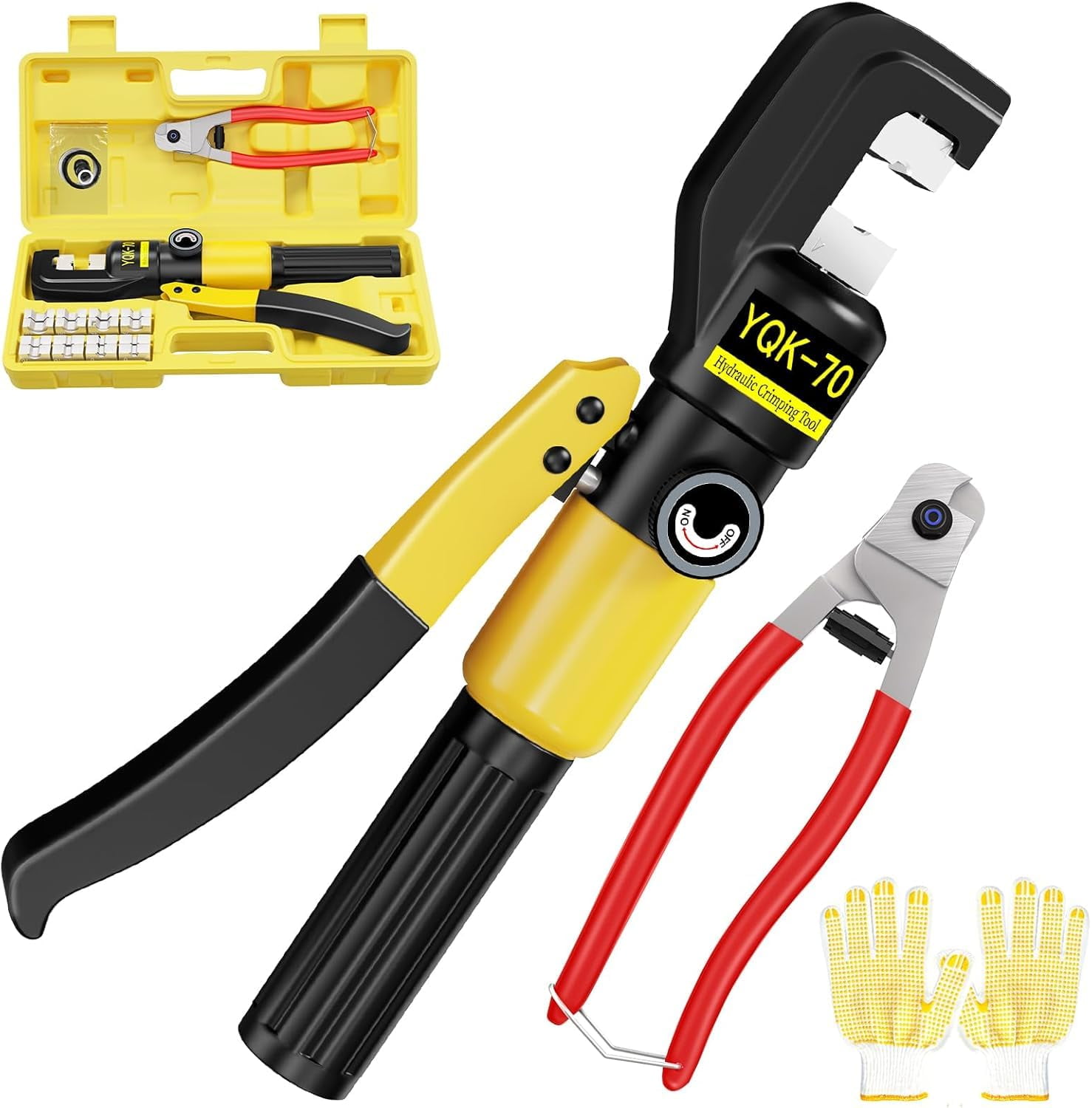 CKE 10 Ton Crimping Tool, Cable Railing Crimper Tool for Stainless ...