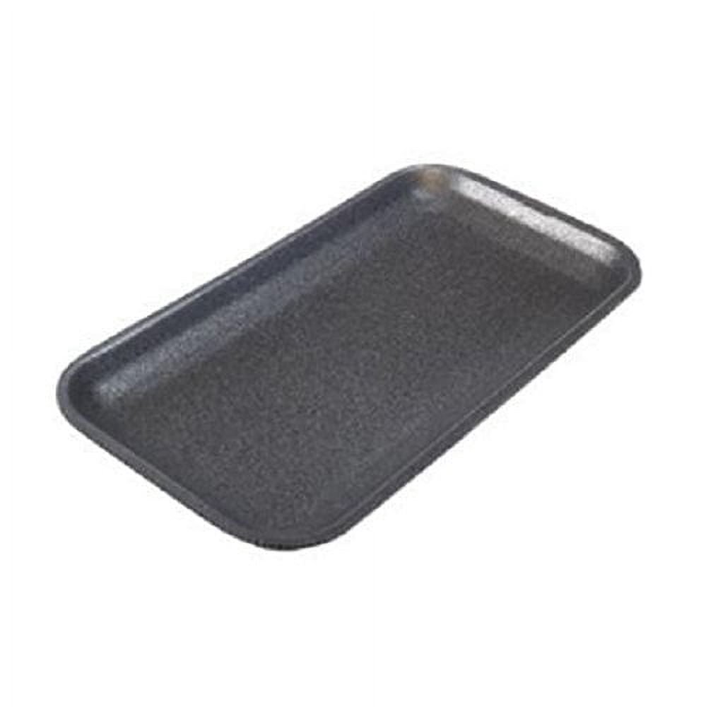 CKF 17SB, 17S Black Foam Meat Trays, Disposable Standard Supermarket ...
