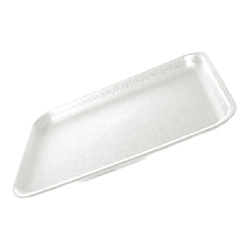 CKF 20SW, 20S White Foam Meat Trays, Disposable Standard Supermarket ...