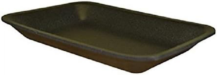 2BK(100PCS), Disposable Black Foam Meat Trays - Walmart.com