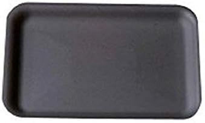 CKF 2SBK, #2S Black Foam Meat Trays, Disposable Standard Supermarket ...