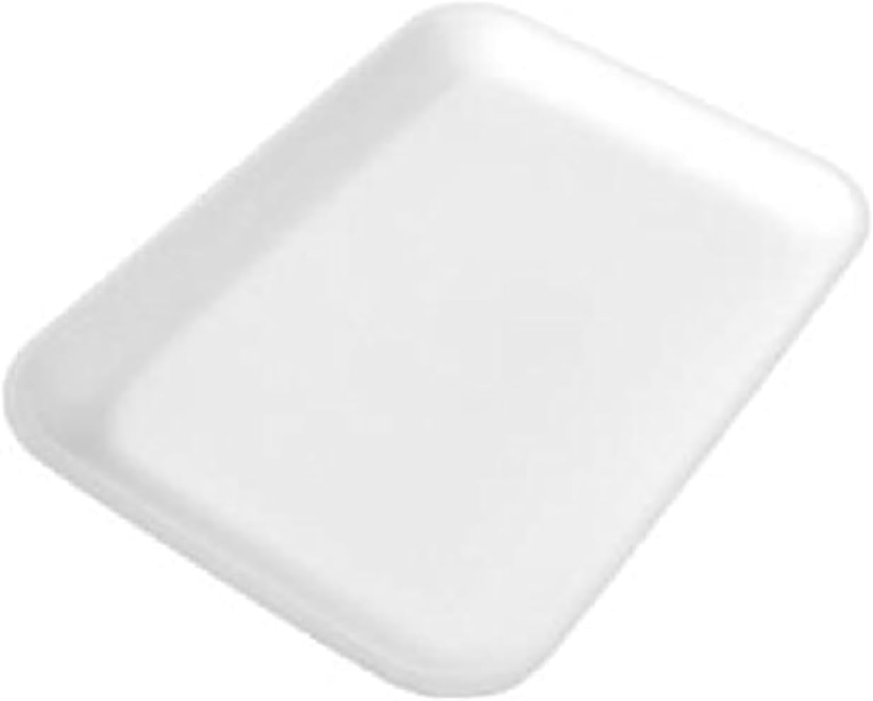 CKF 2SW, #2S White Foam Meat Trays, Disposable Standard Supermarket ...