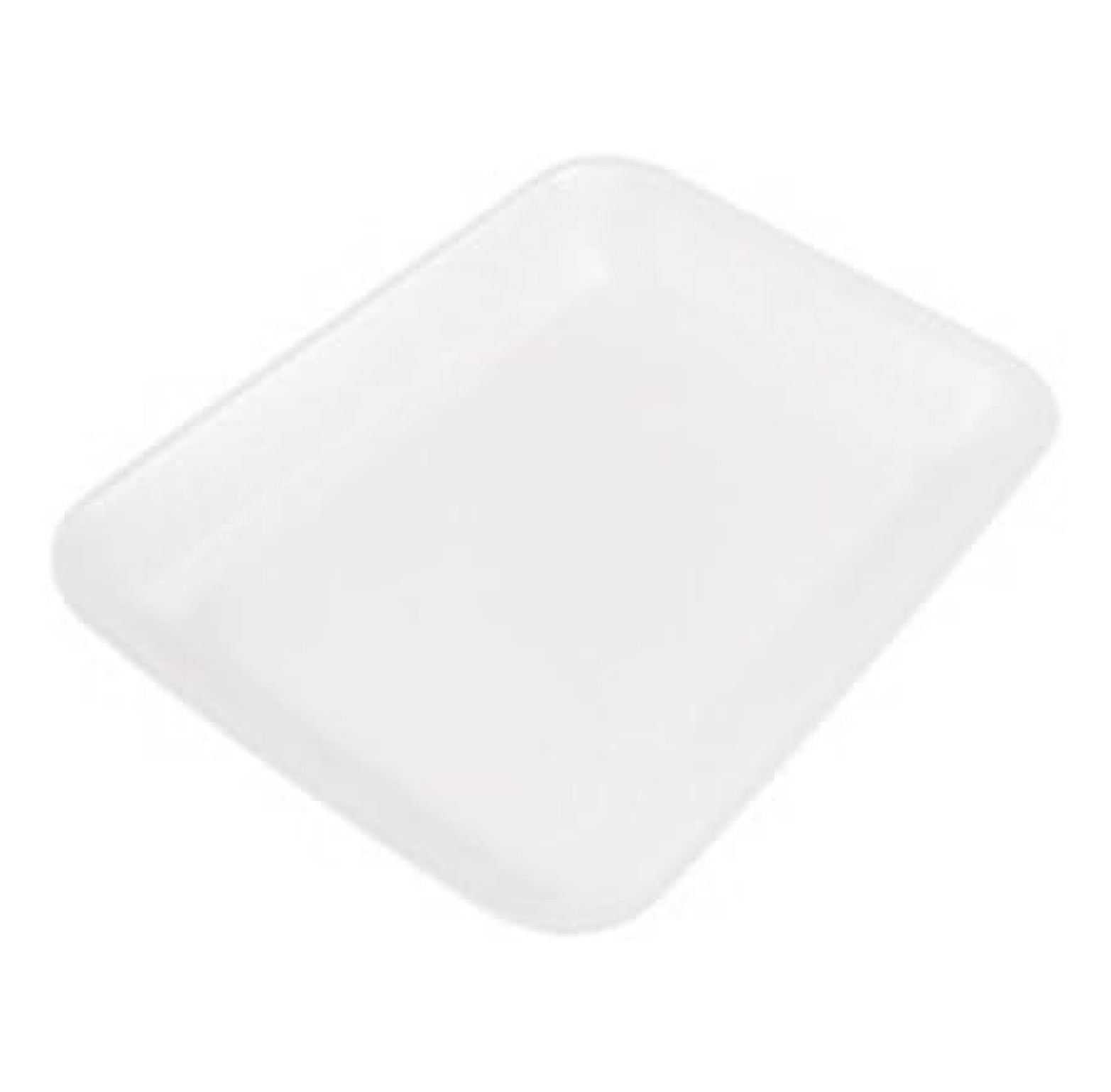 CKF 2W, 2 White Foam Meat Trays, Disposable Standard Supermarket Meat ...