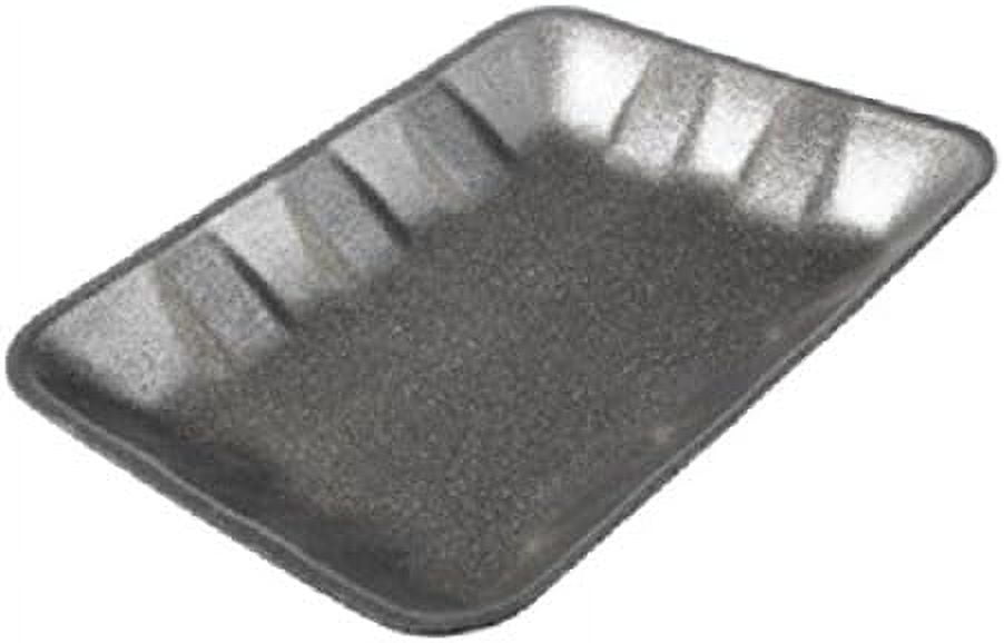 CKF 4DBK, #4D Black Foam Meat Trays, Disposable Standard Supermarket ...