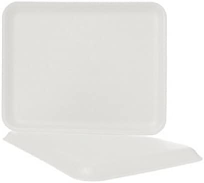 CKF 8SW, 8S White Foam Meat Trays, Disposable Standart Supermarket Meat ...