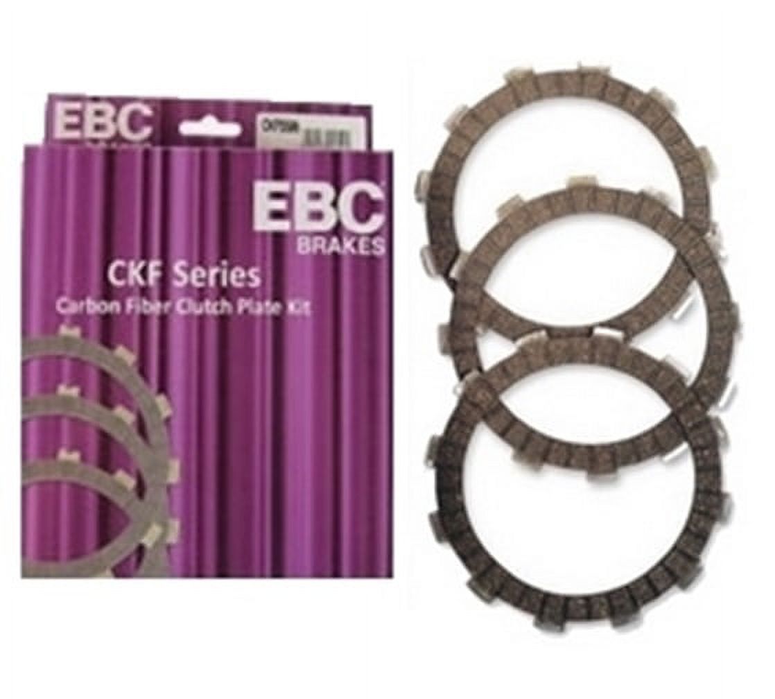EBC CKF Carbon Fiber Clutch Plate Kit for Yamaha YFM350 FWF/FWG/FWH/FWJ ...