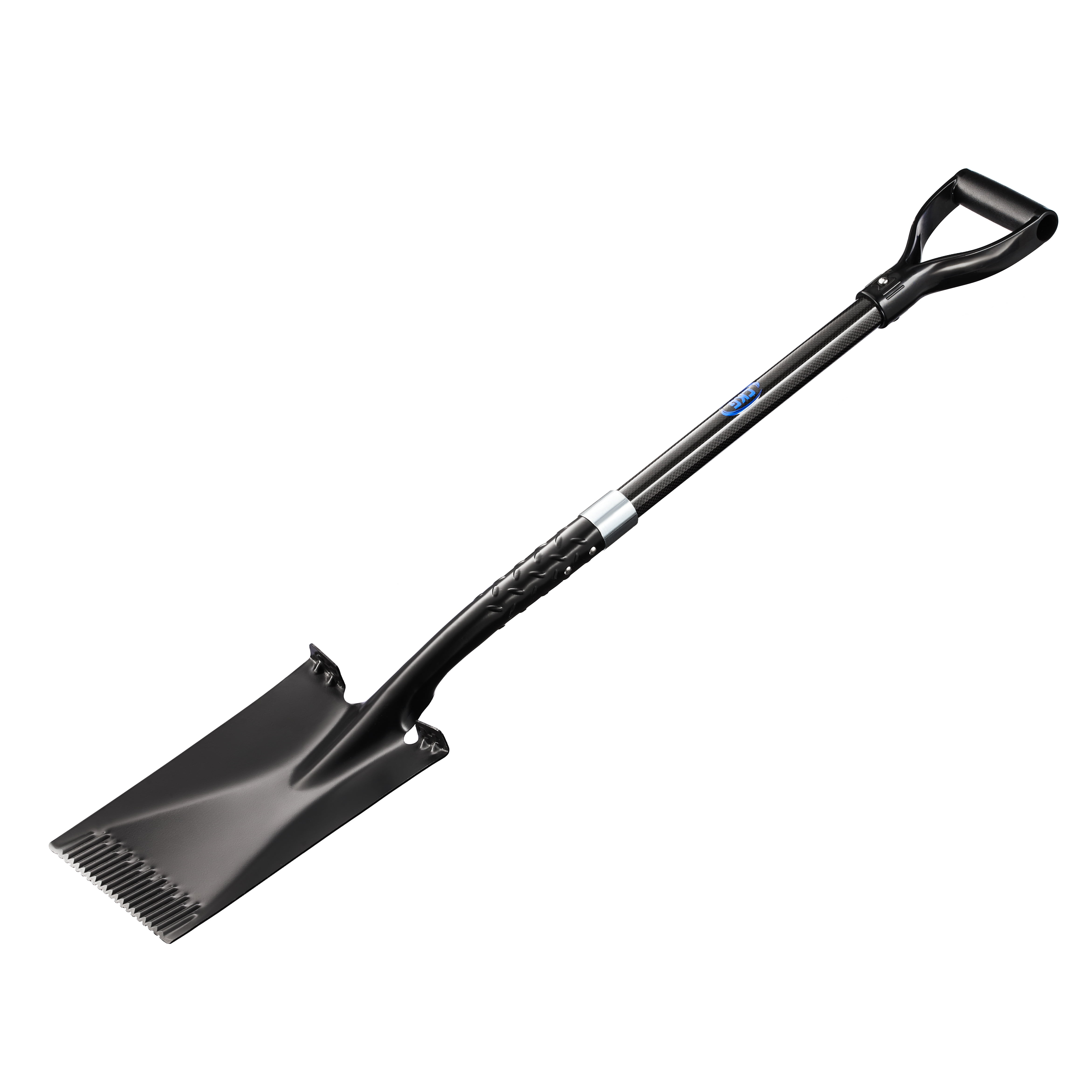 CKG Flat Shovel for Gardening with Carbon Fiber Handle, Heavy Duty ...