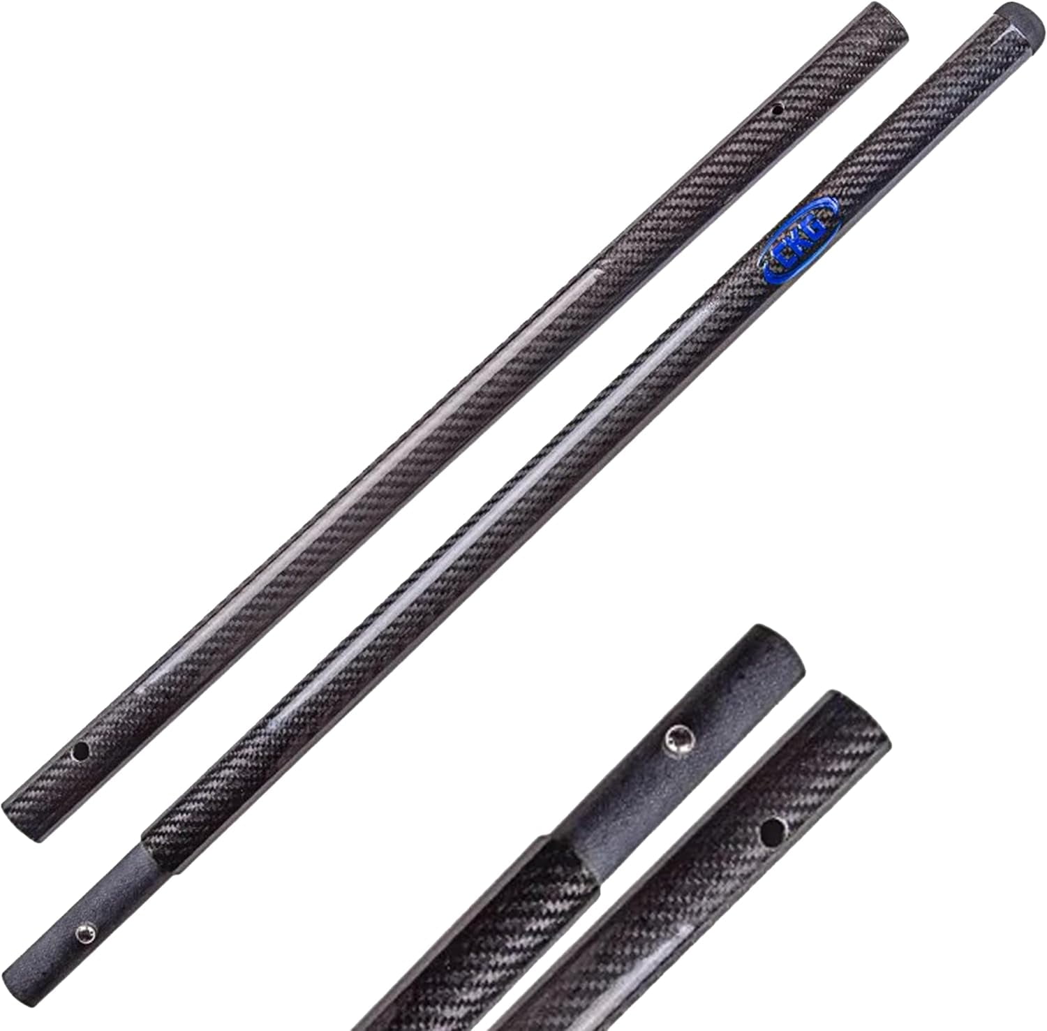 CKG Metal Detector Shovel Travel Carbon Handle Total Length 45.5' Diam ...