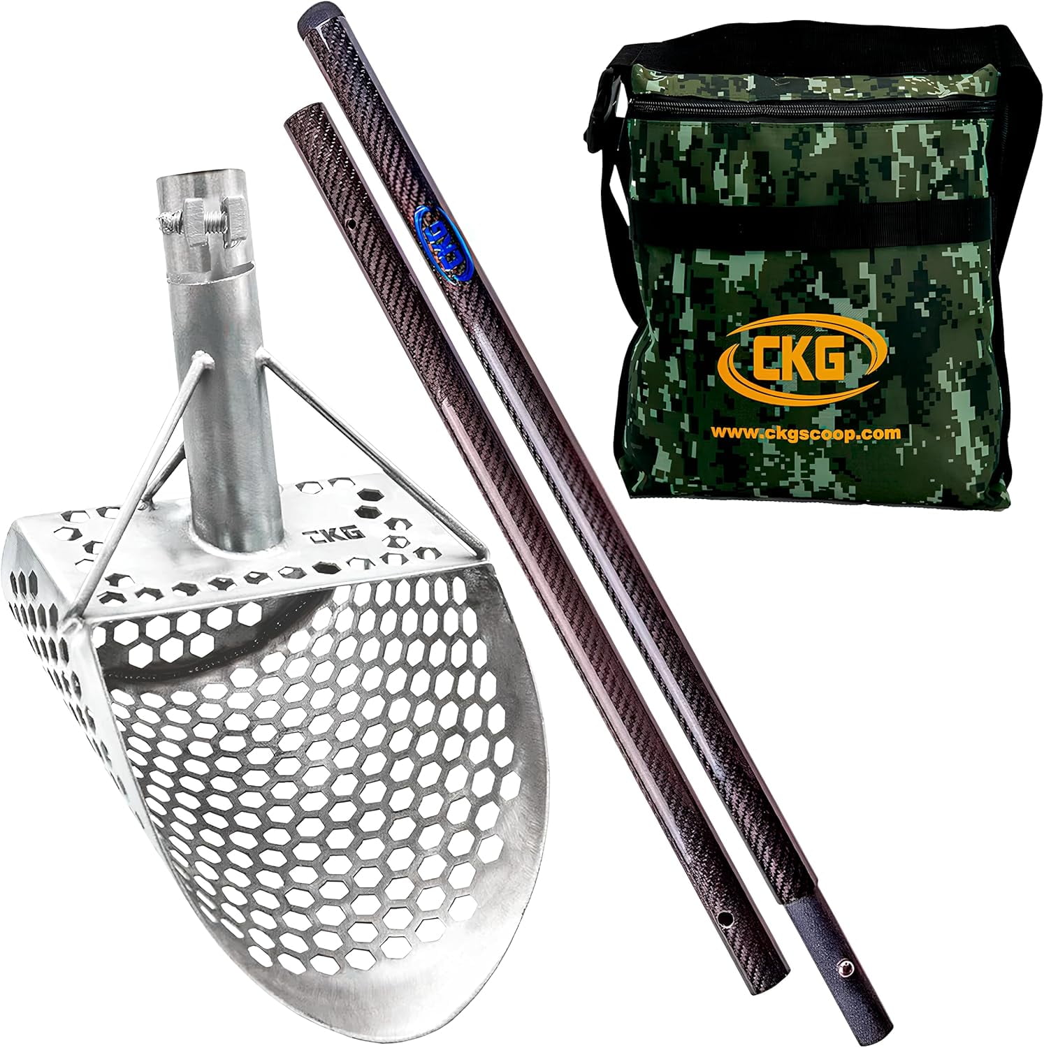 CKG Sand Scoops for Beach Metal Detecting Stainless Steel Beach Metal ...