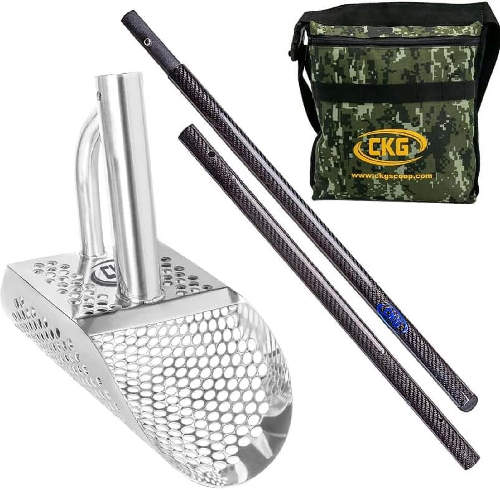 CKG Sand Scoops for Beach Metal Detecting Stainless Steel Beach Metal ...
