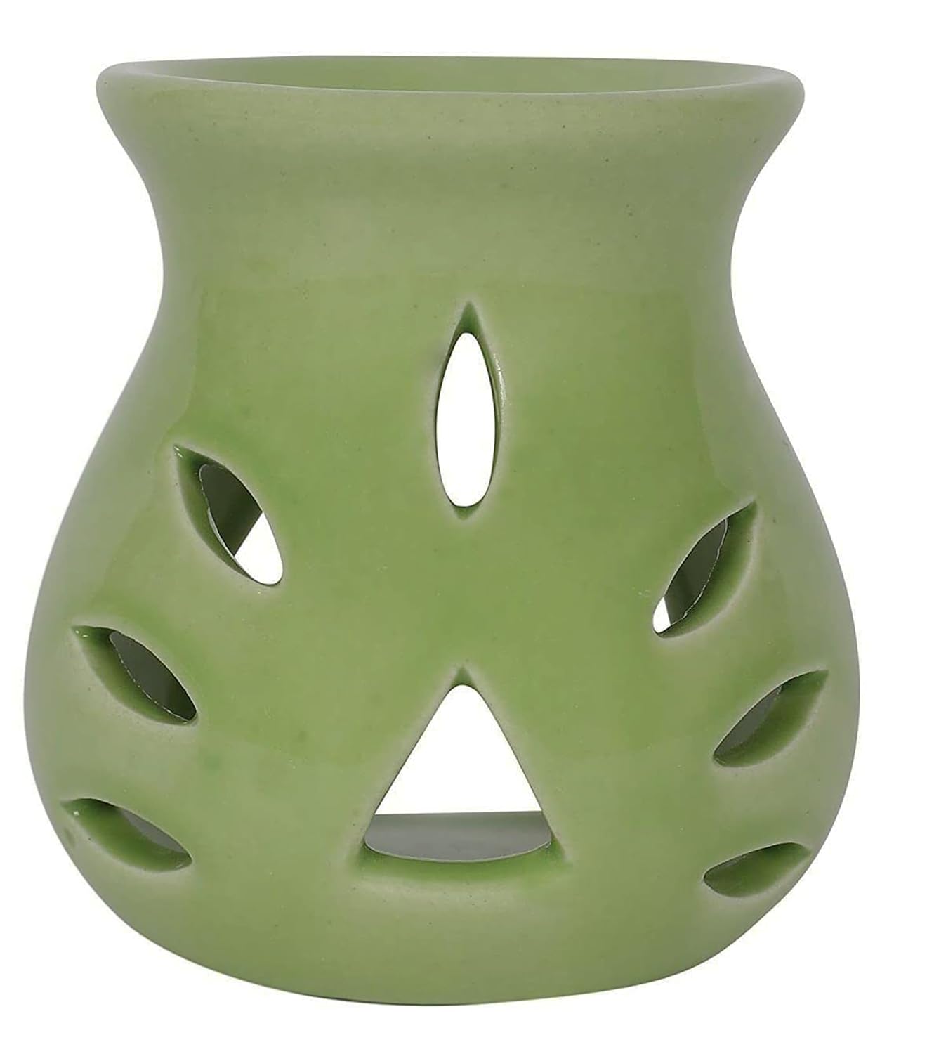 CKI Ceramic Pot Operated Aroma Burner Oil Diffuser Tea Candle not ...