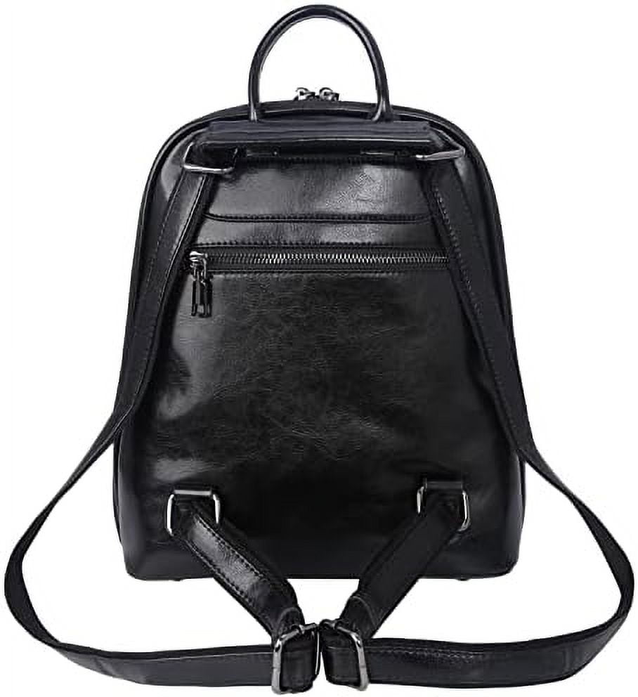 CKLXNGT Iswee Genuine Leather Backpack Purse for Women Fashion Anti ...