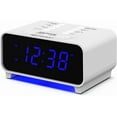 CKS1500 SmartSet Dual Alarm Clock Radio with AM/FM, 0.9” Blue LED ...